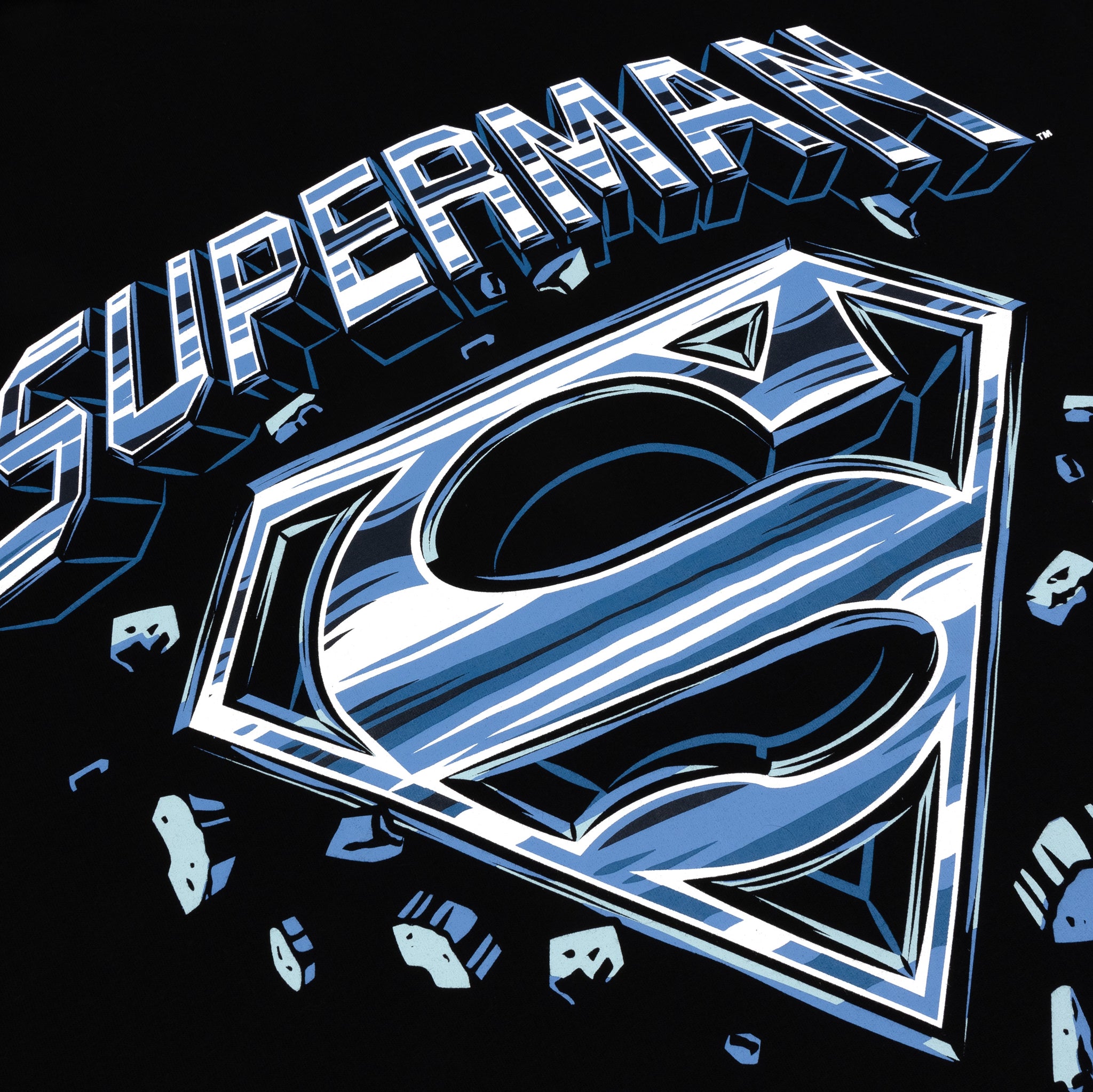 Shoe Palace SP x Superman Soaring Mens Short Sleeve Shirt Black Blue ...