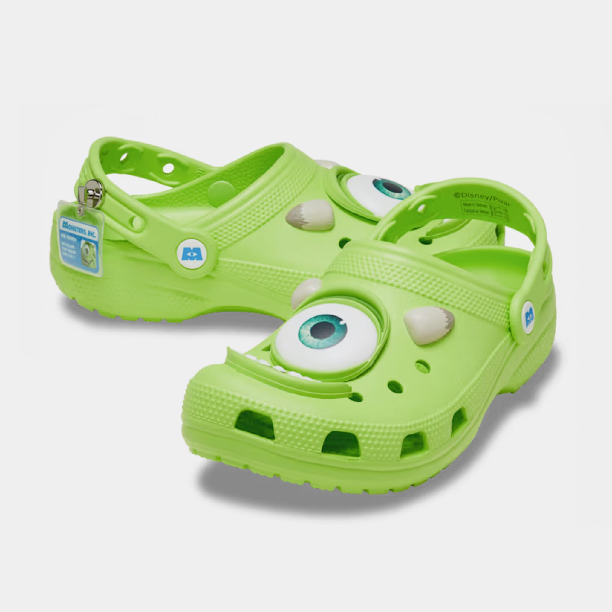 Crocs Disney and Pixar Monsters Inc Mike Classic Clog Mens Sandals ...