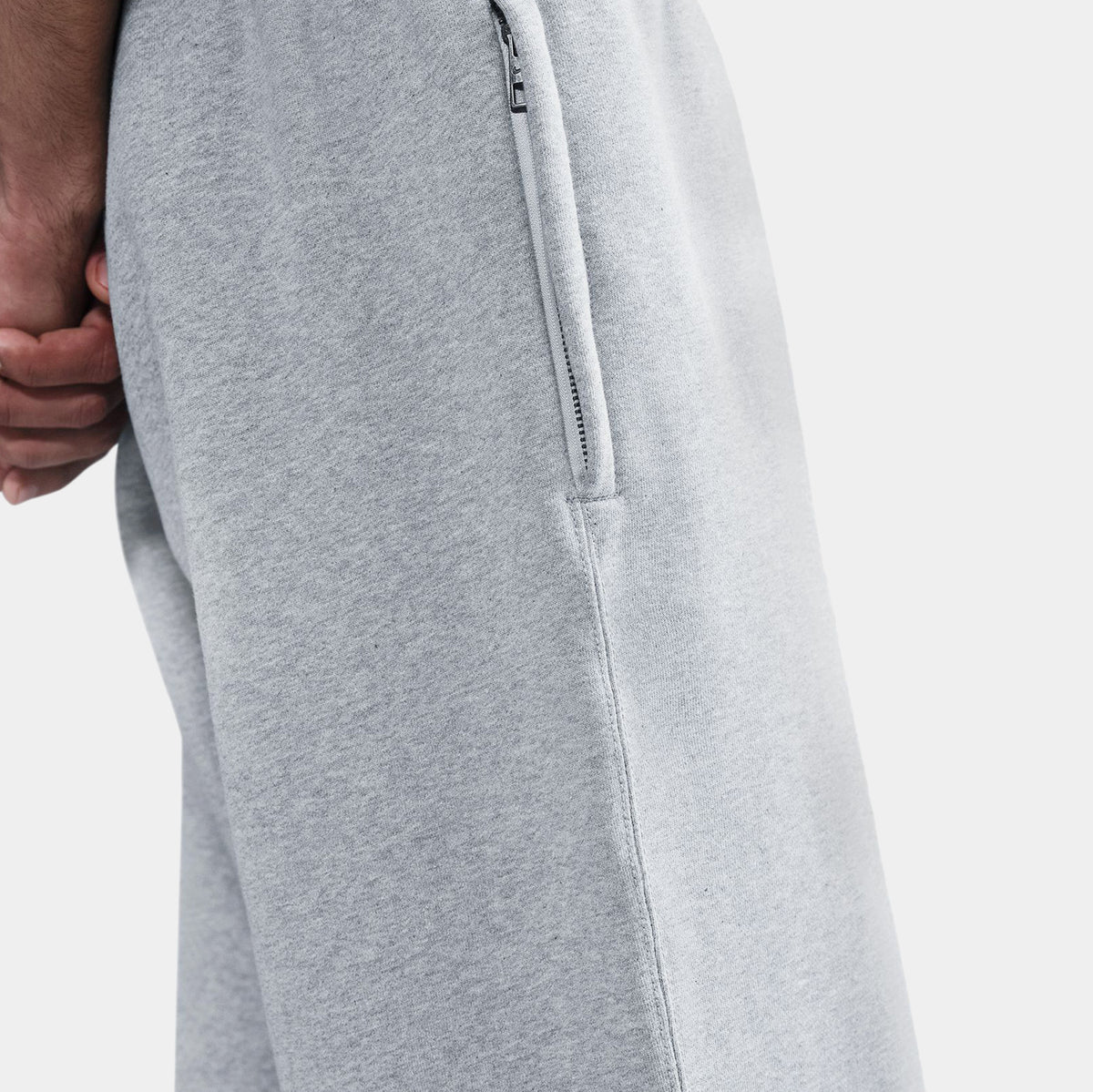 Nike Solo Swoosh Open Hem Trousers Mens Pants Dark Grey Heather Light ...
