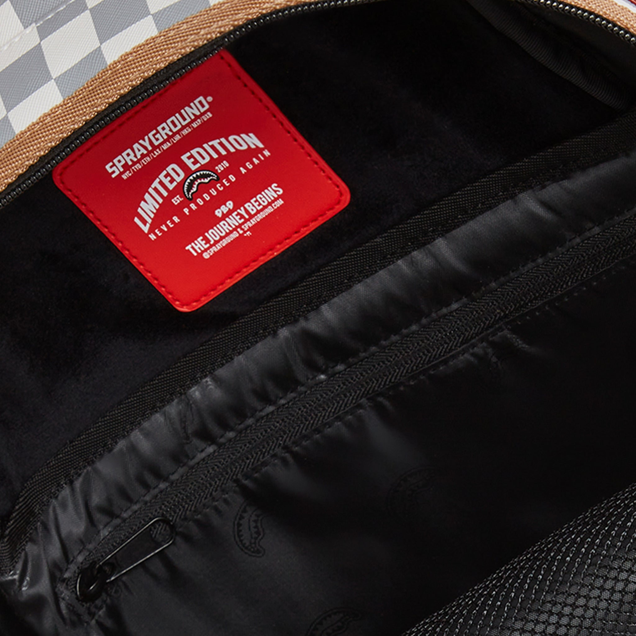 Sprayground Henny Raceway Mens Backpack White Beige 910B5794NSZ – Shoe ...