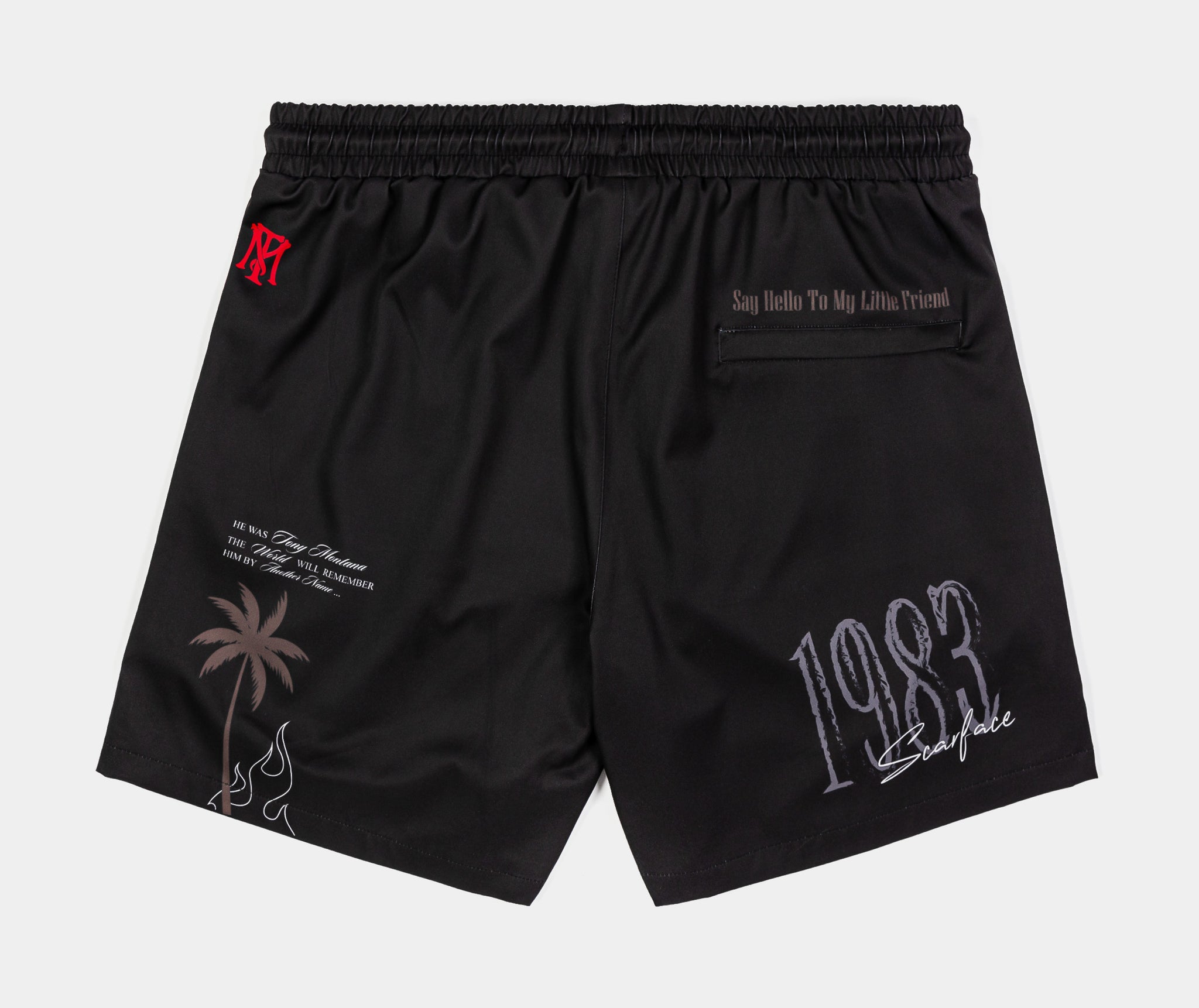 Shoe Palace SP x Scarface Little Friend Mens Shorts Black SFHS406 ...