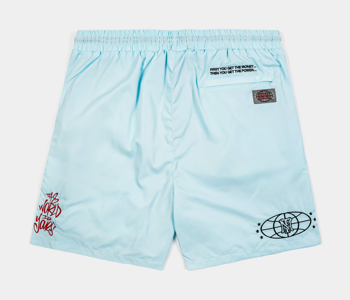 Shoe Palace SP x Scarface Power Hybrid Mens Shorts Blue Red SFHS610 ...