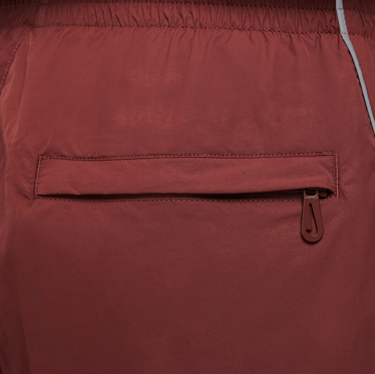 Nike NSW Solo Swoosh Woven Mens Track Pants Burgundy White FB8620-231 ...