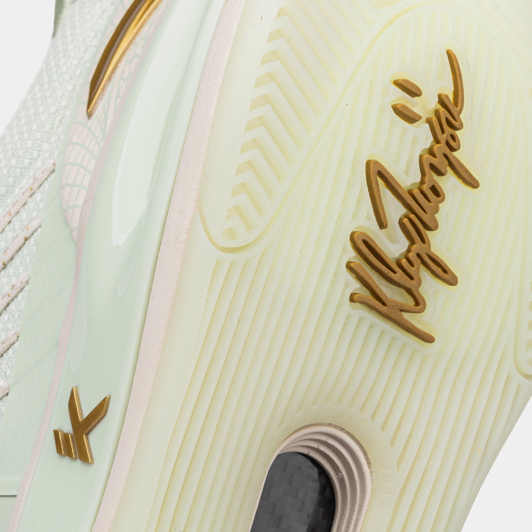 ANTA KT 10 Moneyball Mens Basketball Shoes Green Gold White 8125A1101S ...