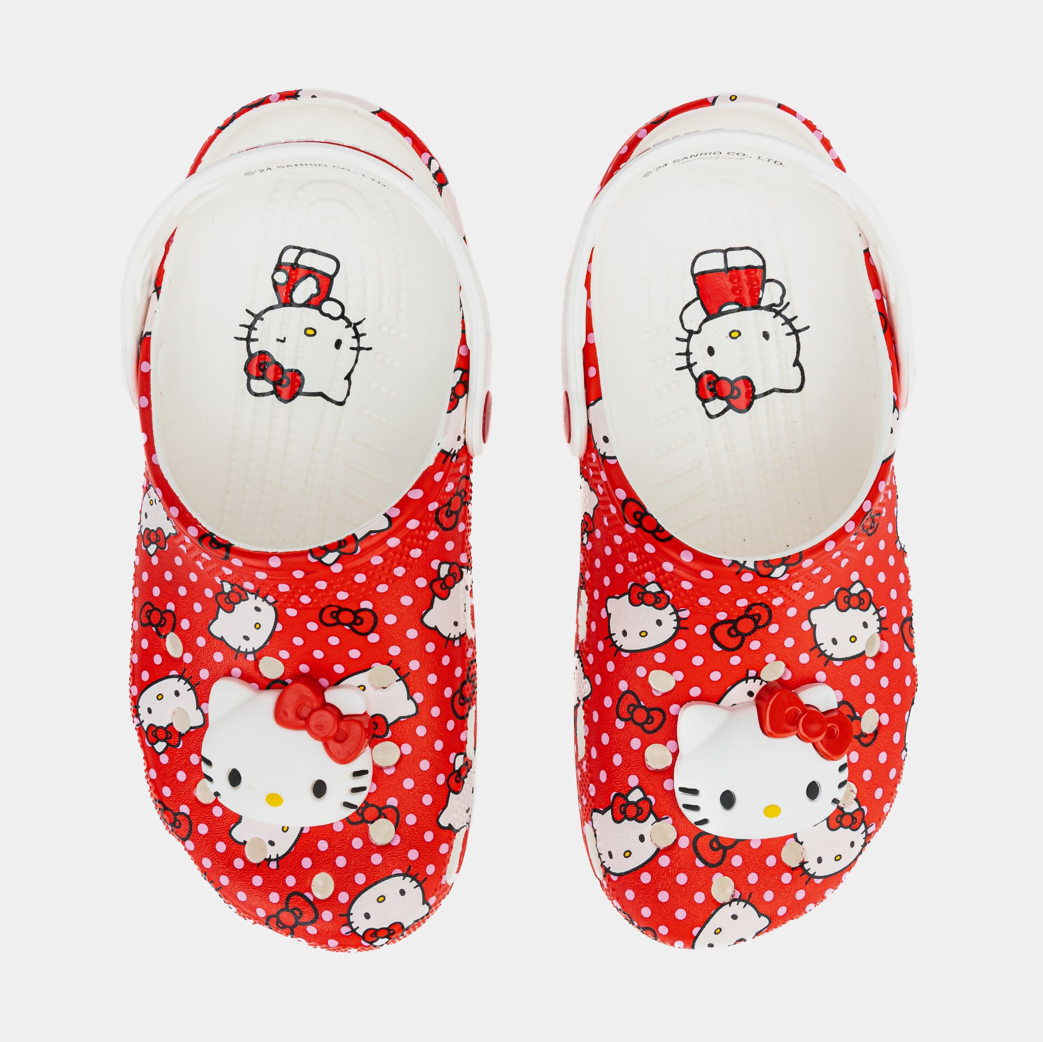 Crocs Hello Kitty Classic Clog Preschool Grade School Sandals Red 210576-90H – Shoe Palace