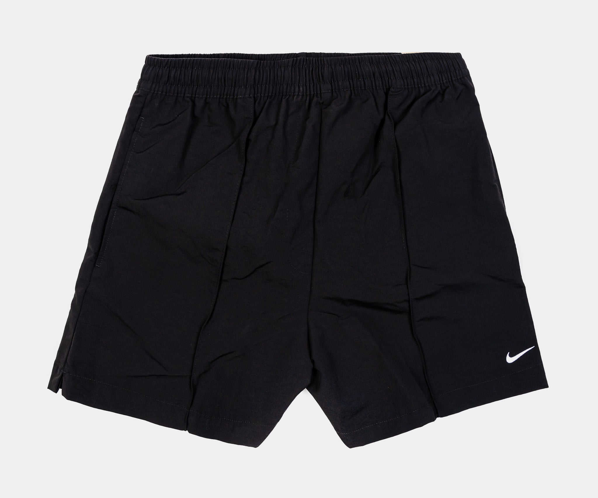 nike black womens shorts