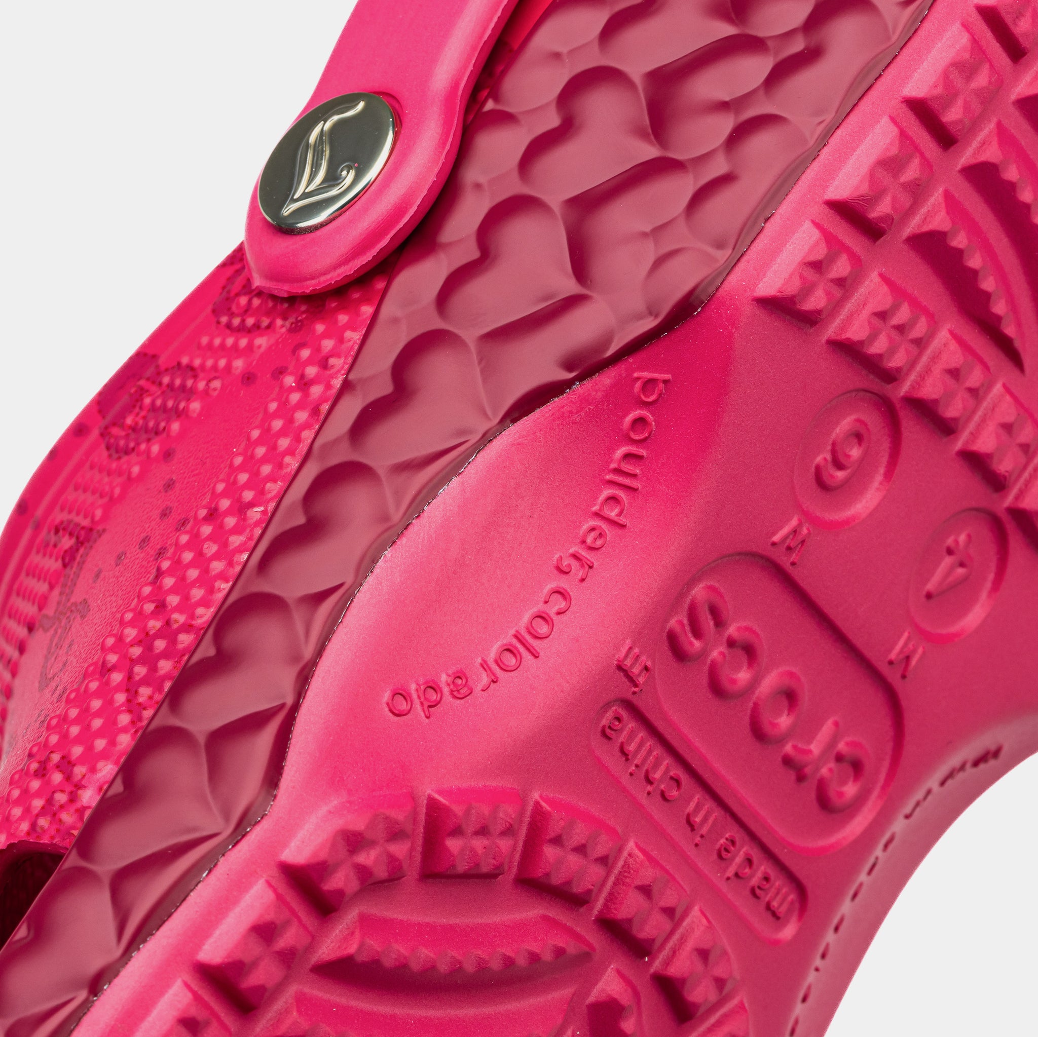 Crocs Classic Clog x Juicy Couture Womens Sandals Pink 210823-90H ...