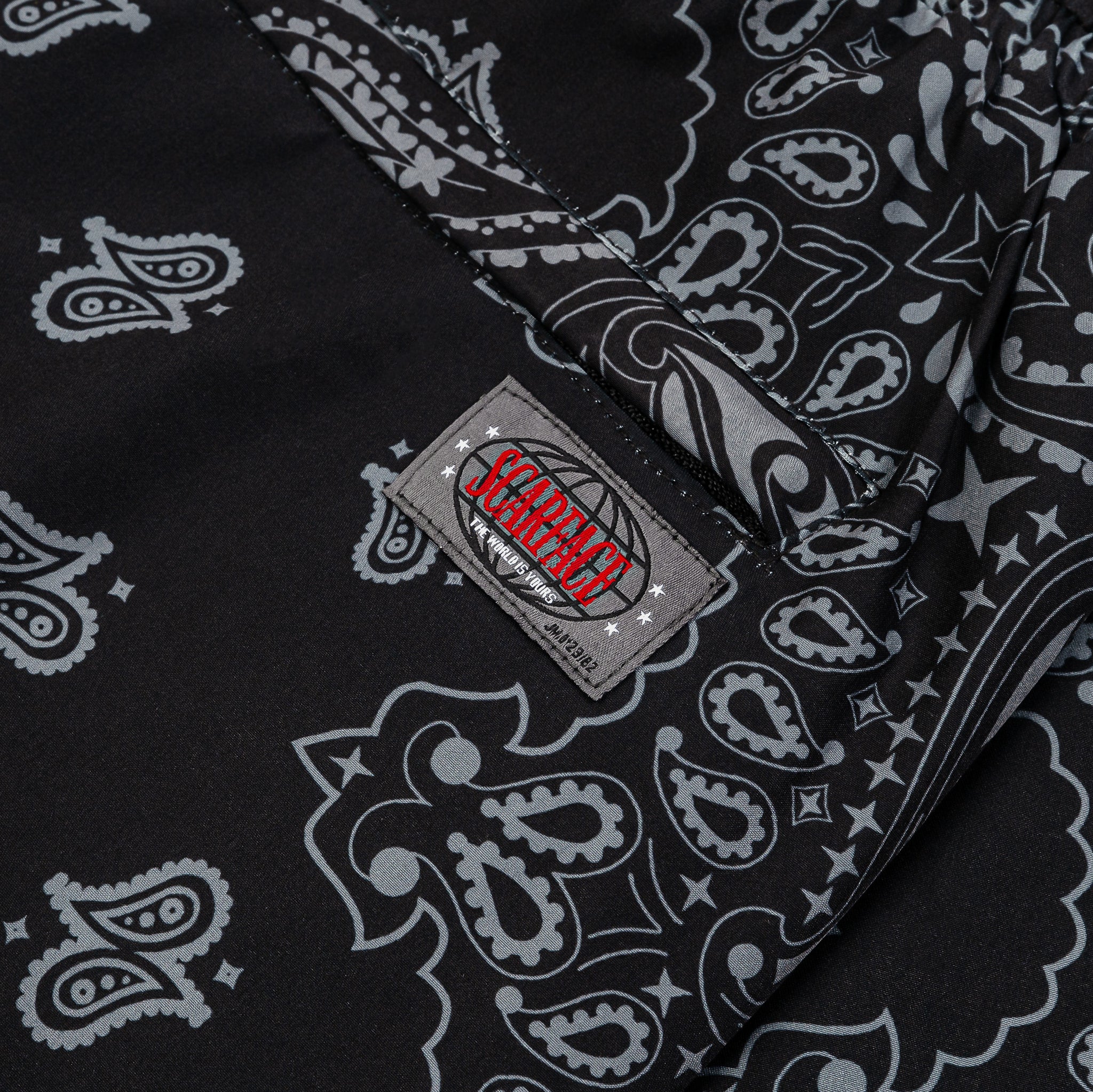 Shoe Palace SP x Scarface Paisley All Over Print Hybrid Mens Shorts ...