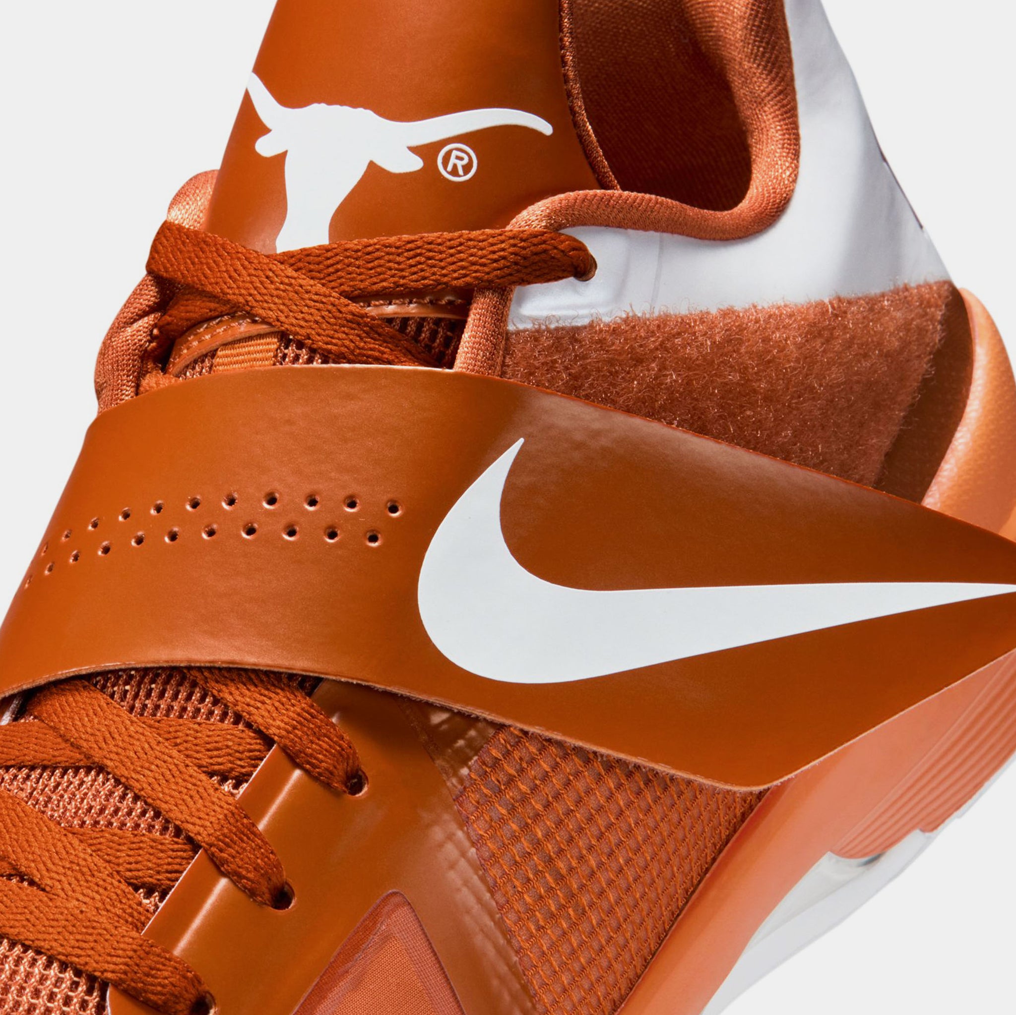 Nike Zoom KD 4 Desert Orange Mens Basketball Shoes Desert Orange White ...