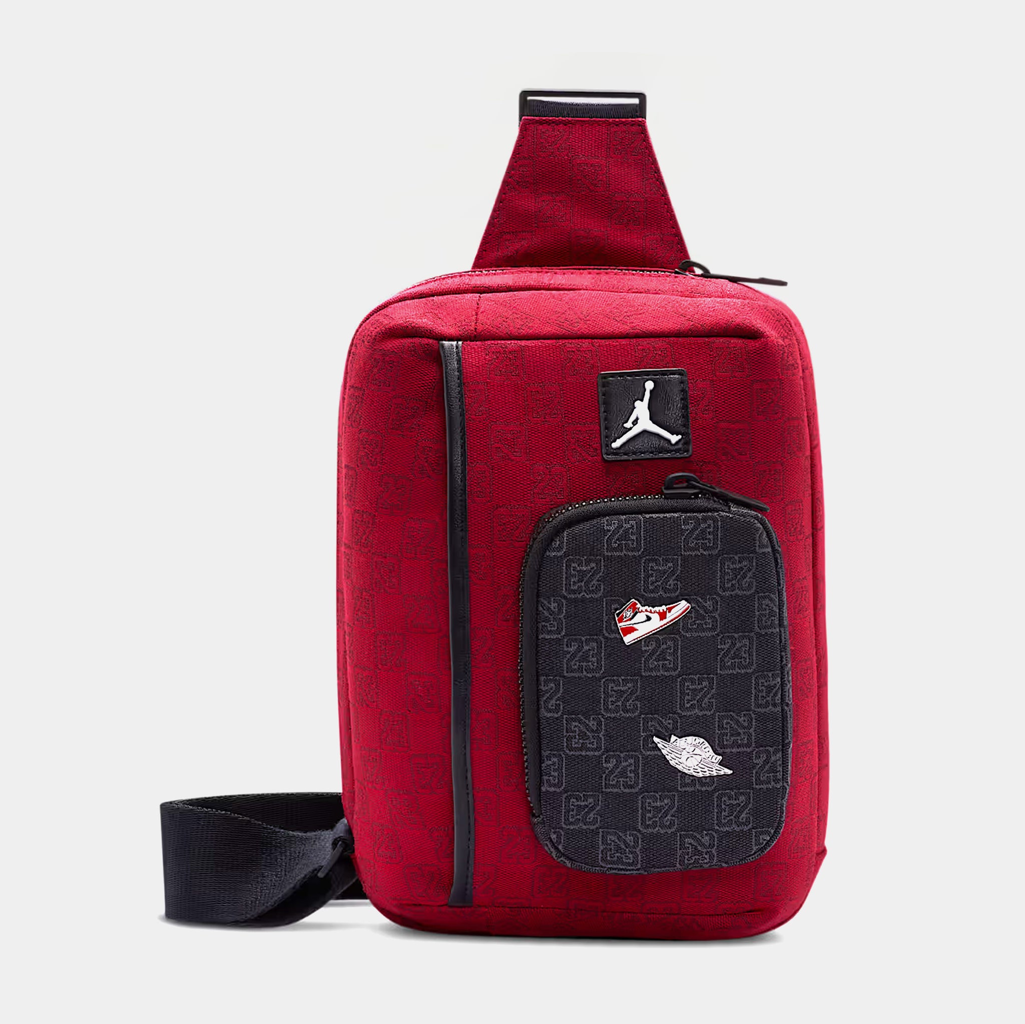 Jordan Monogram 23 Sling Mens Bag Red Black MA9042-H15 – Shoe Palace