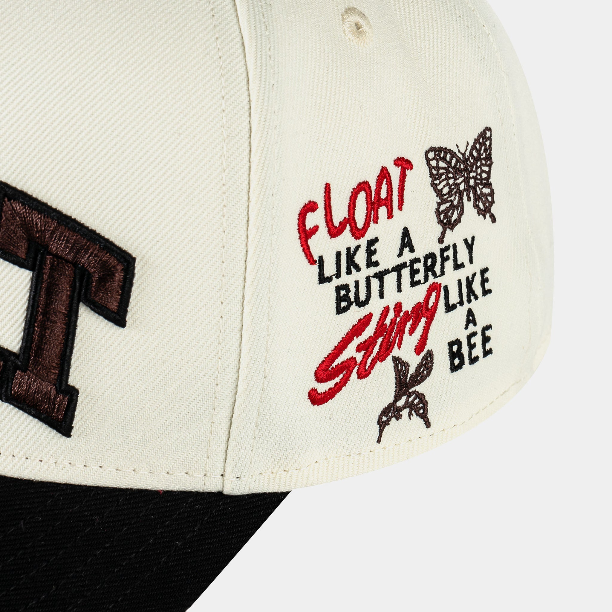 Shoe Palace SP x Muhammad Ali G.O.A.T Snapback Mens Hat Cream Brown ...
