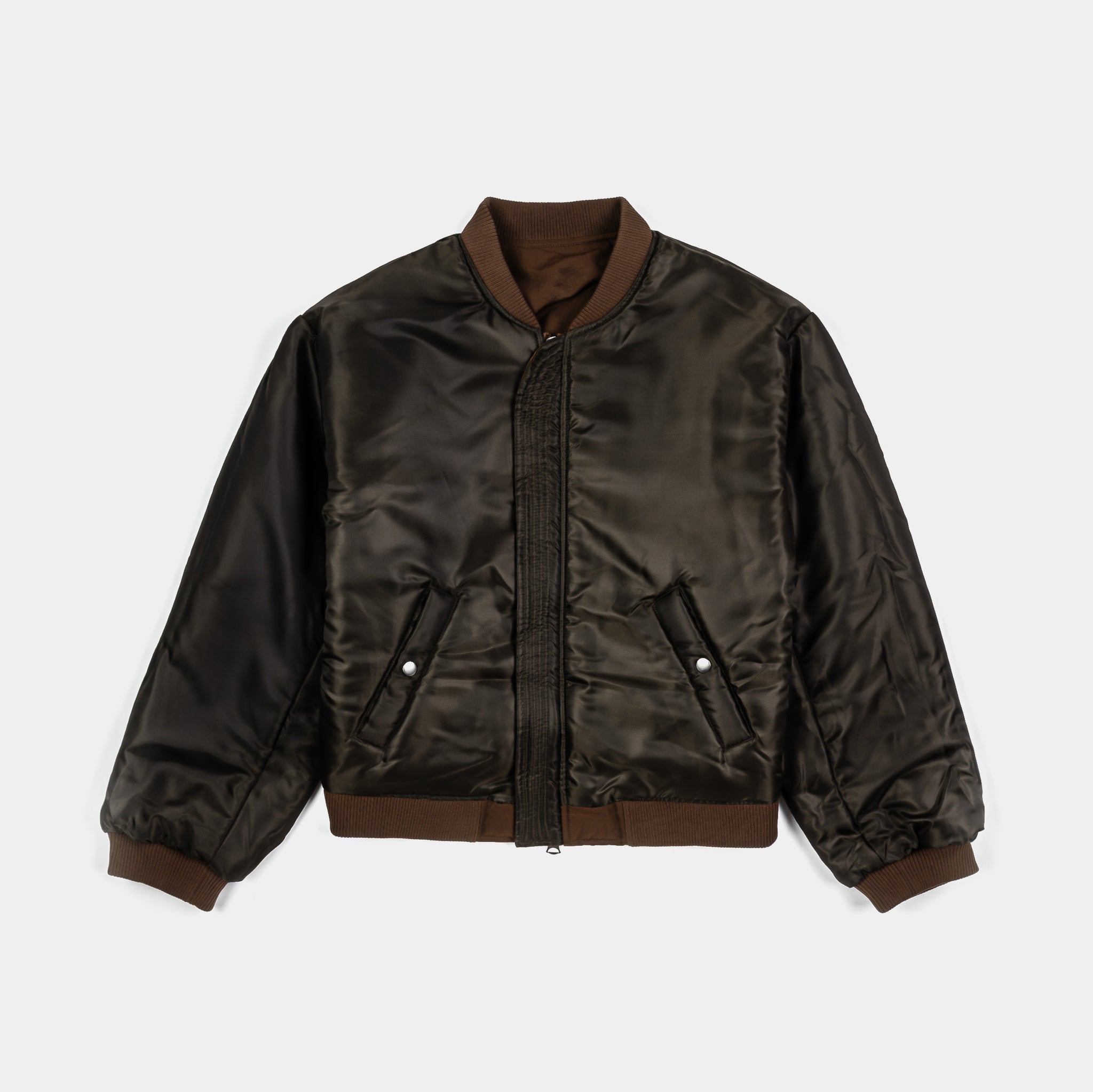 Maison Article Reversible Bomber Mens Jacket Brown MANB104 – Shoe Palace