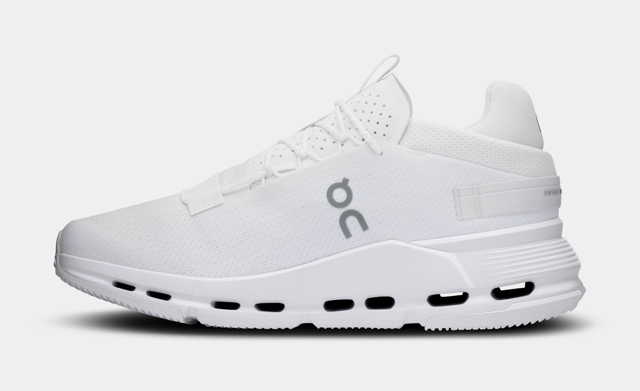On Cloudnova 2 Mens Running Shoes All White 3ME30210108 – Shoe Palace