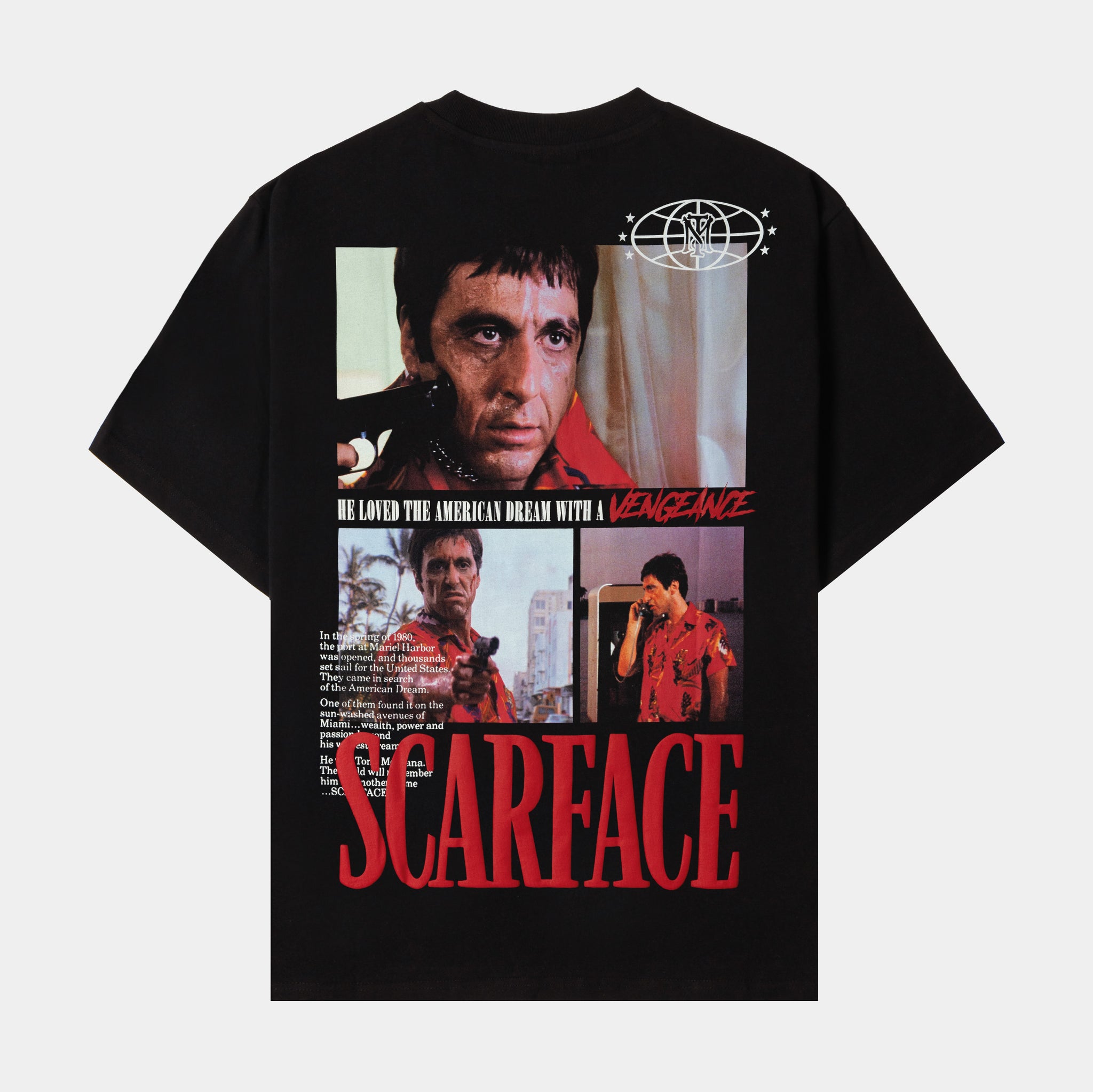 Shoe Palace SP x Scarface World Is Yours Mens Short Sleeve Shirt Black ...