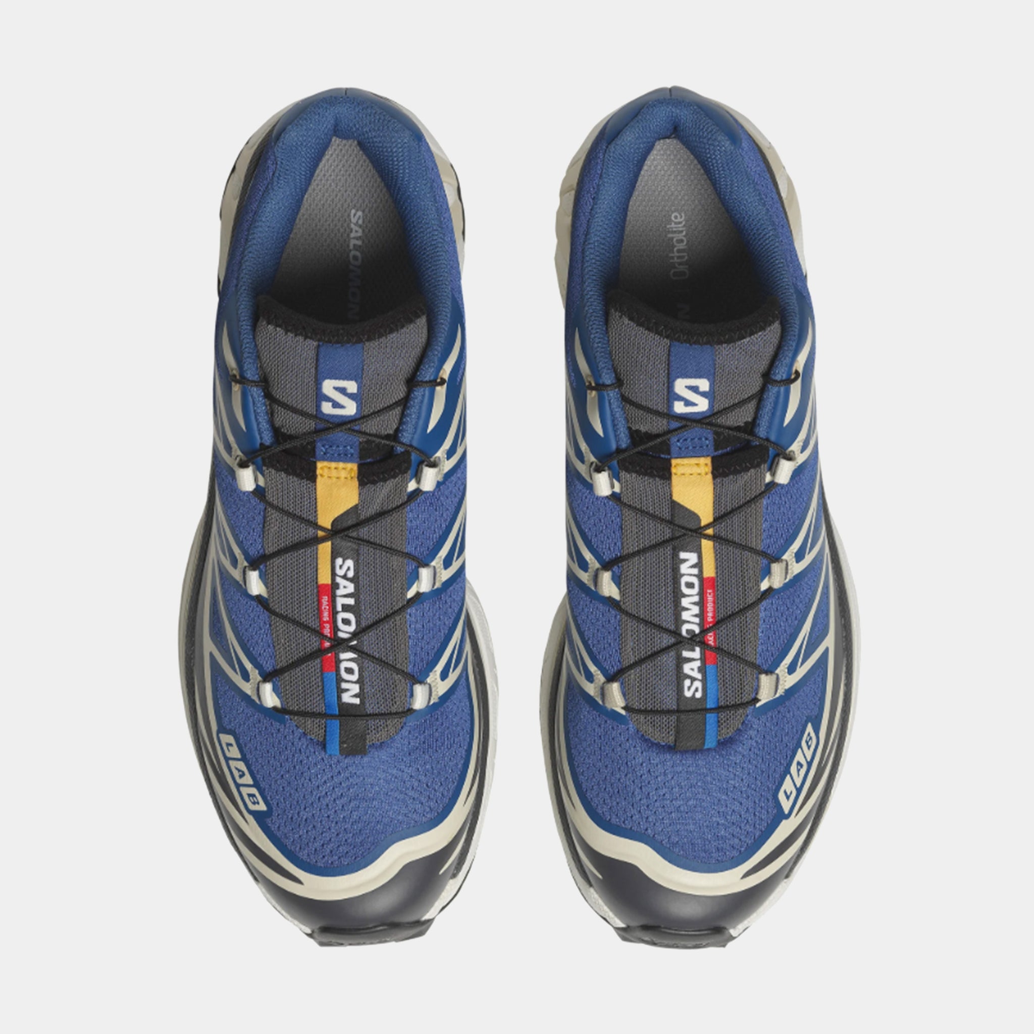 Salomon XT-6 Mens Running Shoes Blue Almond Milk Asphalt L47739300 ...