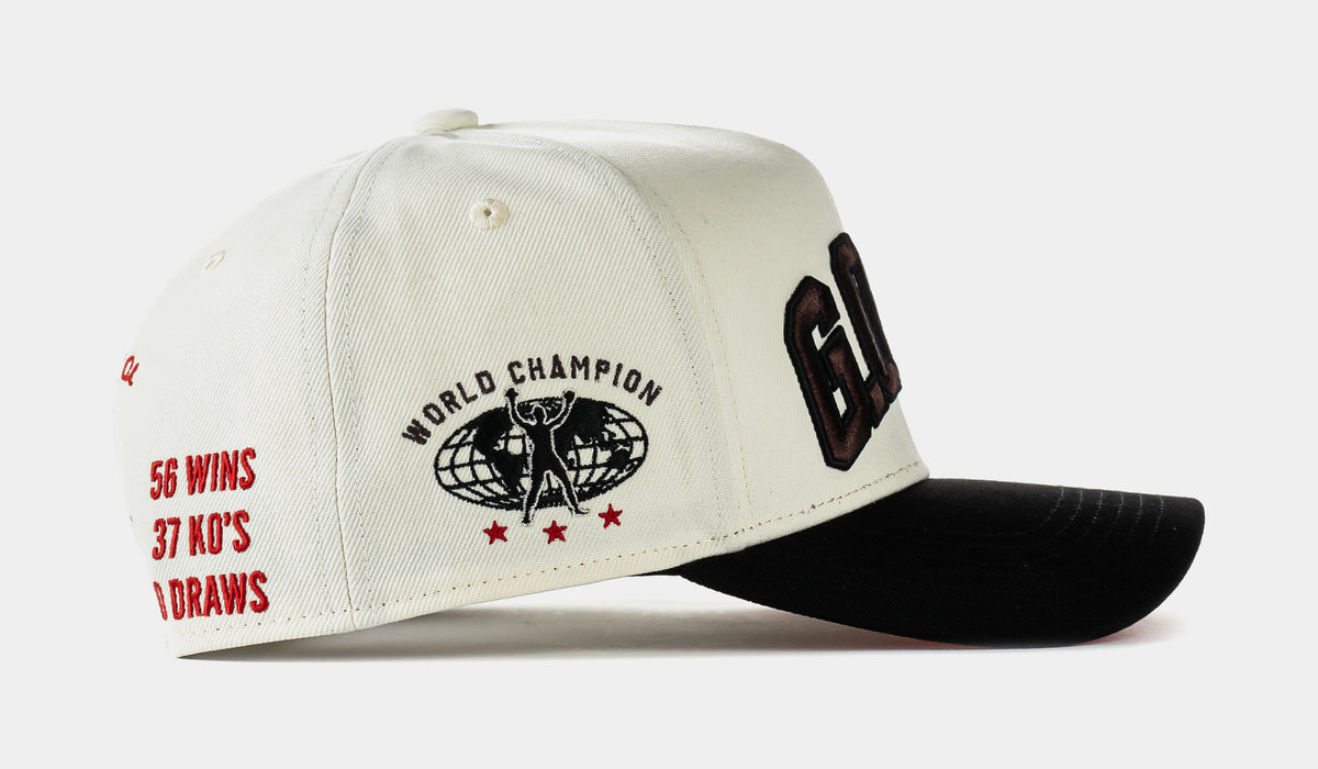 Shoe Palace SP x Muhammad Ali G.O.A.T Snapback Mens Hat Cream Brown ...
