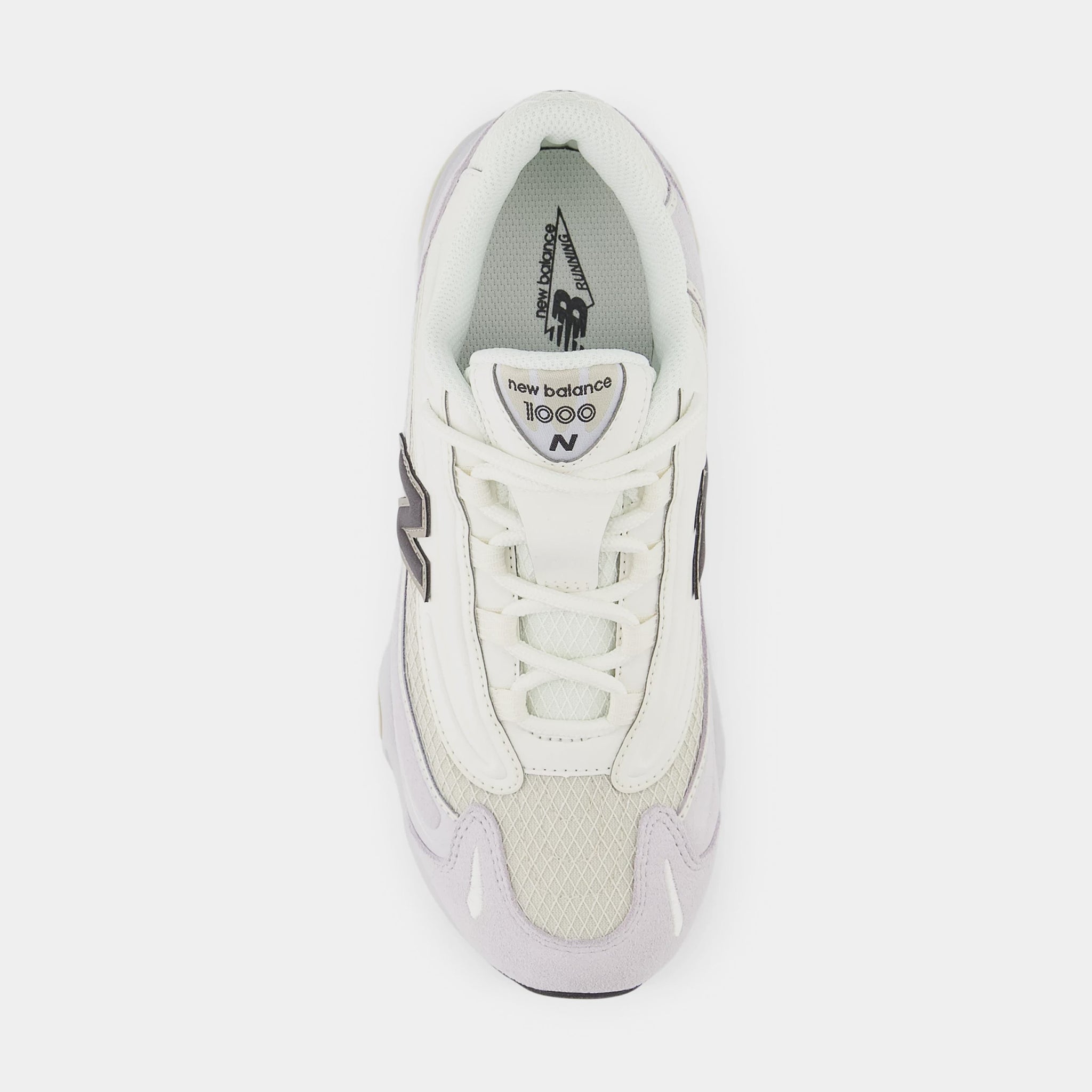 New Balance 1000 Grade School Running Shoes Pearl Grey Sea Salt ...