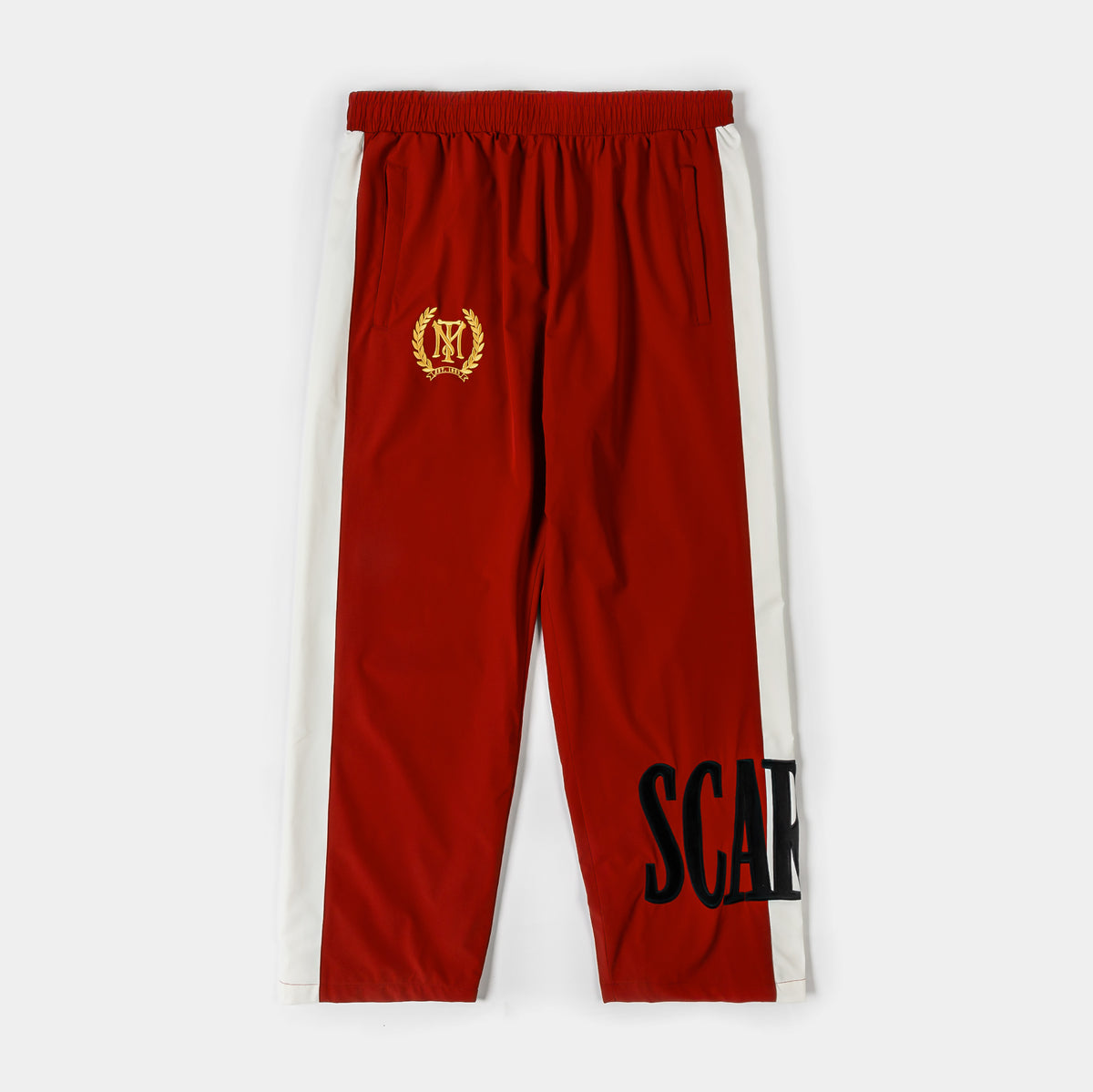 Shoe Palace SP x Scarface Crest Track Mens Pants Red White SFTP701 ...