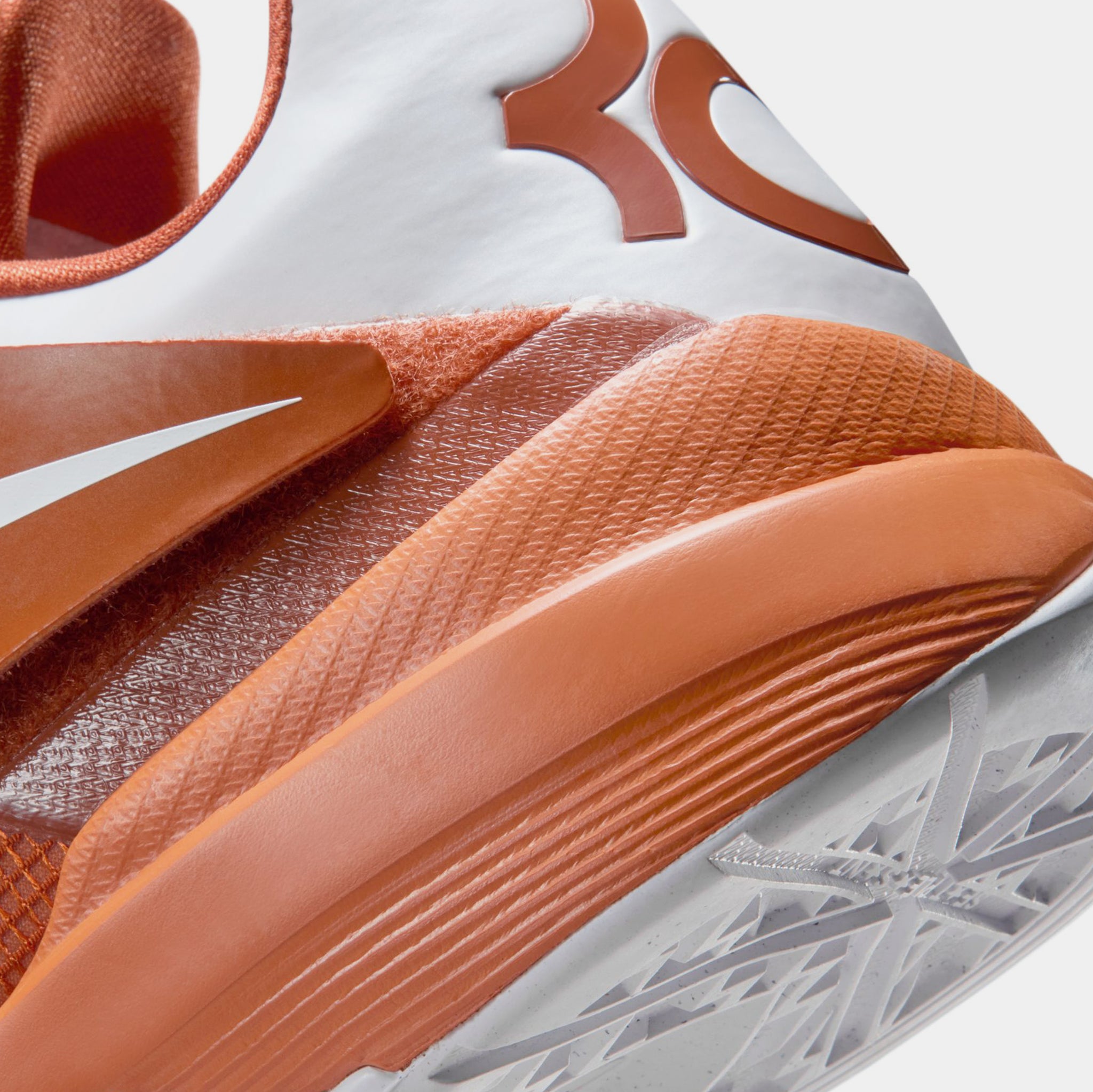 Nike Zoom KD 4 Desert Orange Mens Basketball Shoes Desert Orange White ...