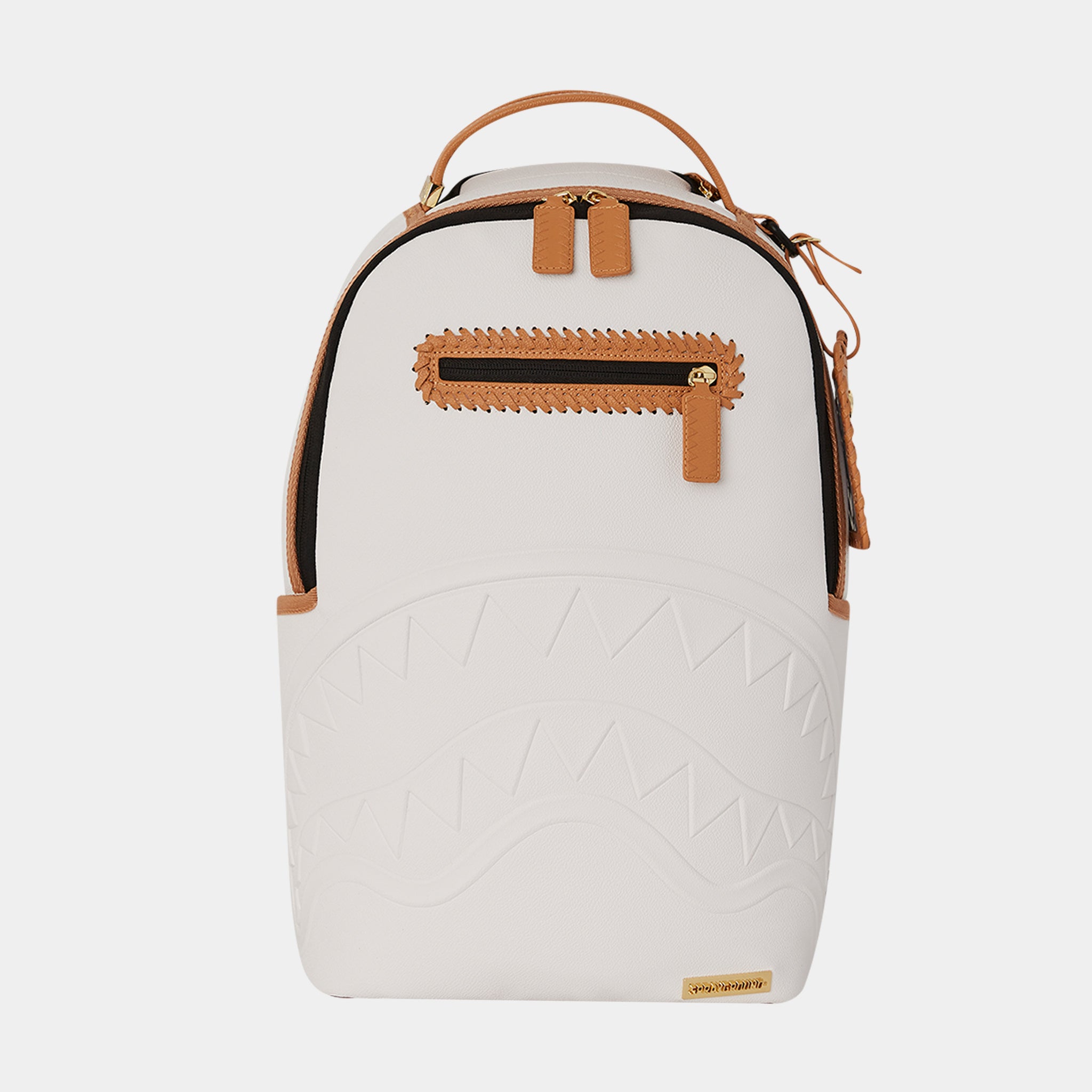 Sprayground Catamaran Embossed Mens Backpack White Beige 910B6390NSZ ...