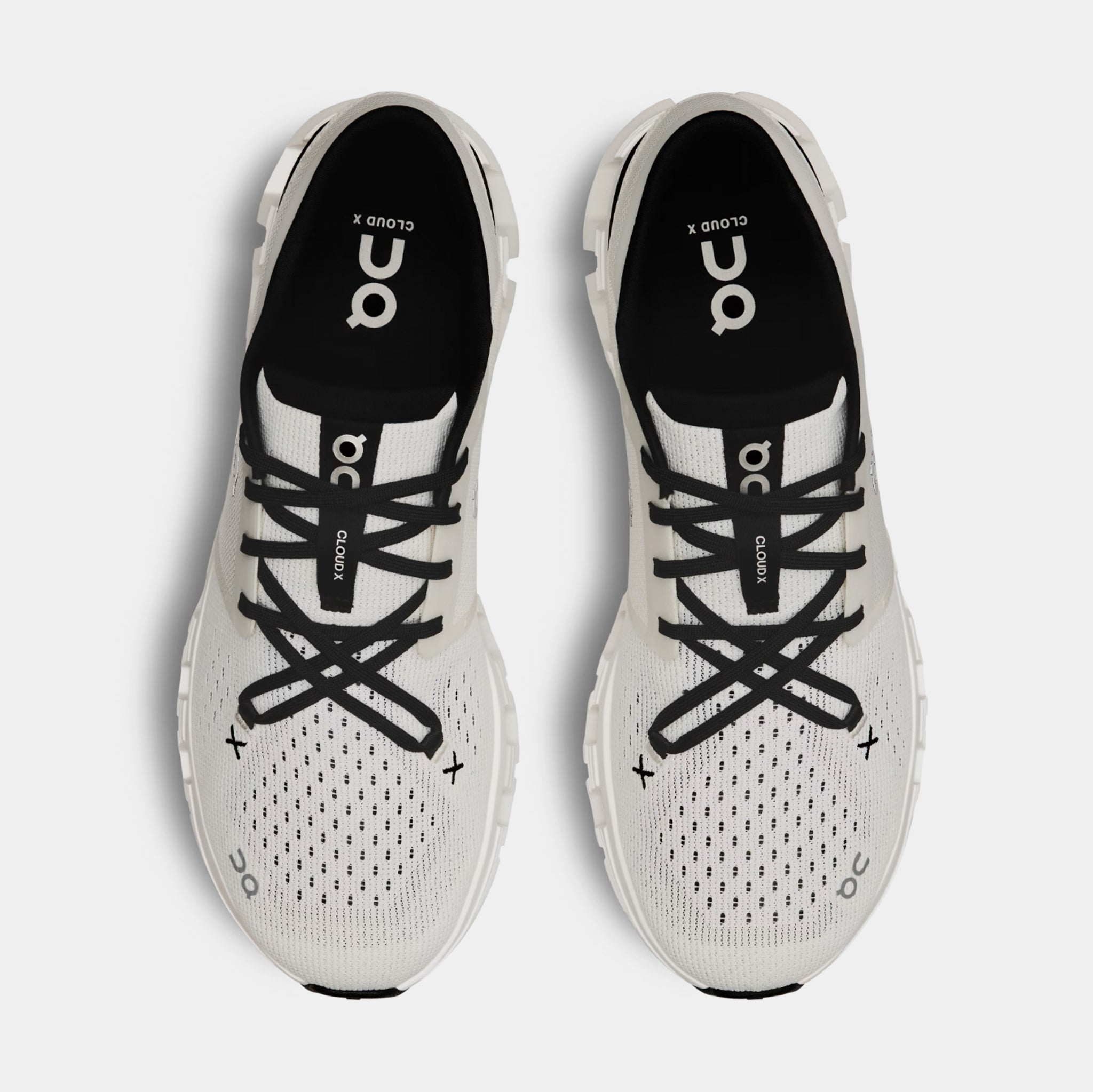 On Cloud X Mens Running Shoes White Black 3ME30040791 – Shoe Palace