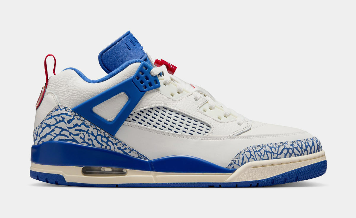 Jordan Spizike Low Mens Lifestyle Shoes Sail Varsity Red Muslin Storm ...
