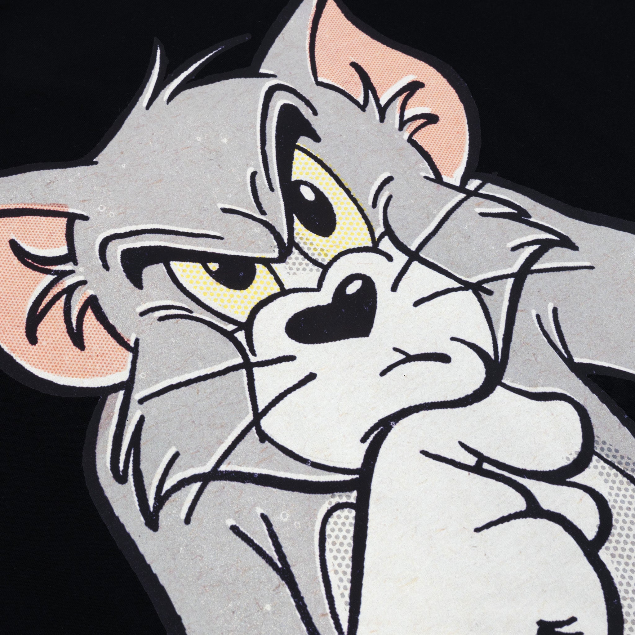 Shoe Palace SP x Tom and Jerry Thinking Mens Short Sleeve Shirt Black ...