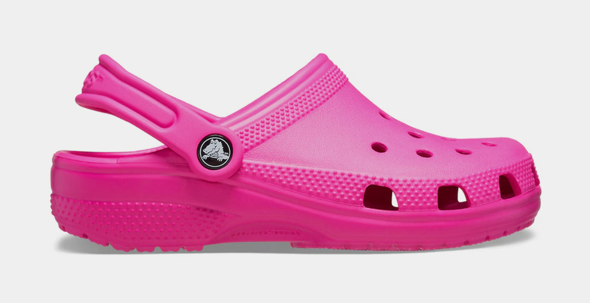 Crocs Classic Clog Pink Crush Preschool Grade School Sandals Pink Crush ...