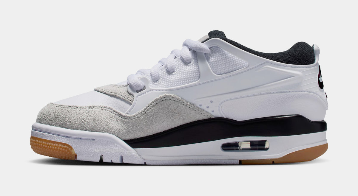 Jordan Air Jordan 4 RM Grade School Lifestyle Shoes White Black Gum ...