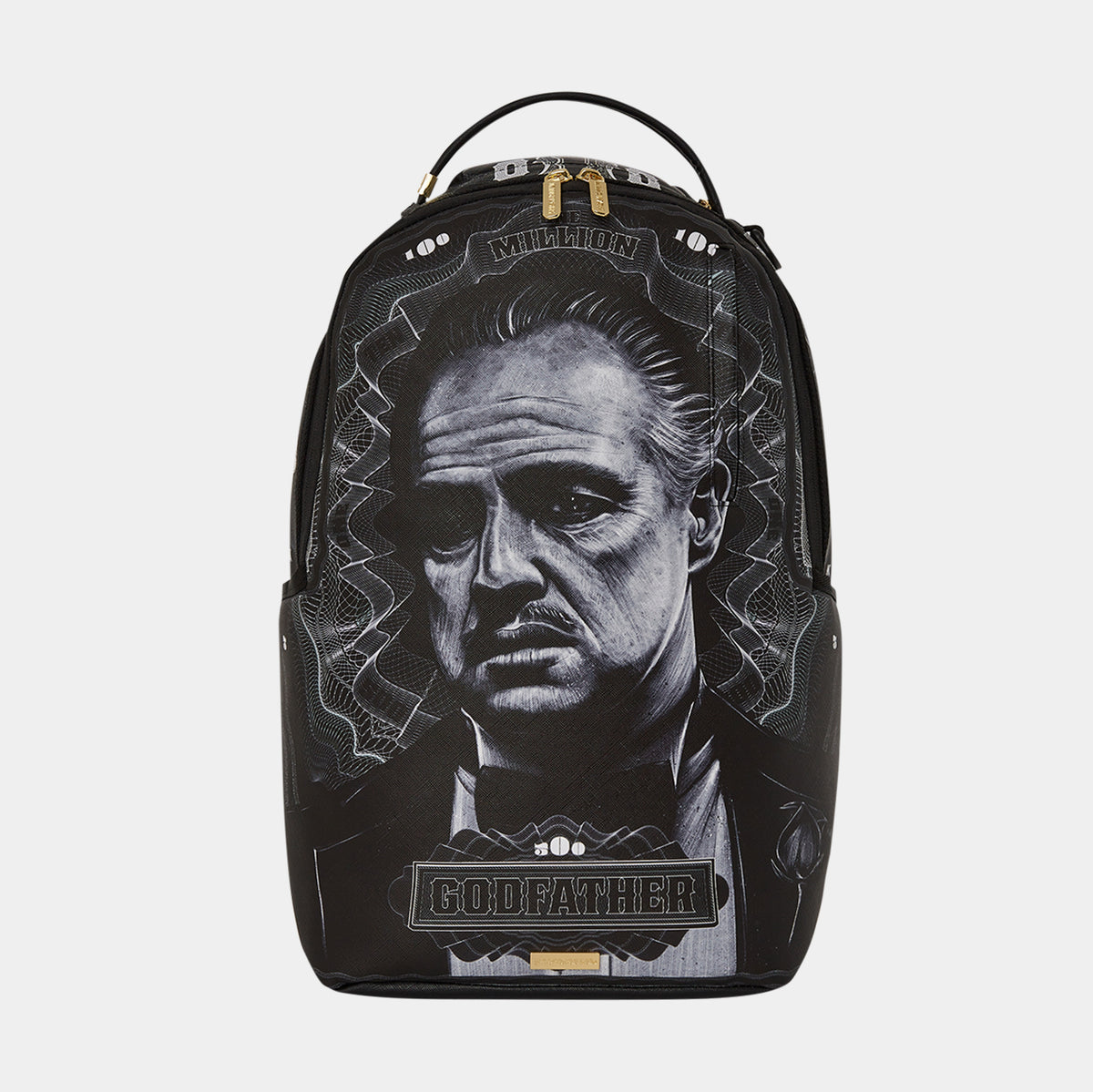 Sprayground Godfather Money Mens Backpack Black Grey 910B6686NSZ – Shoe ...