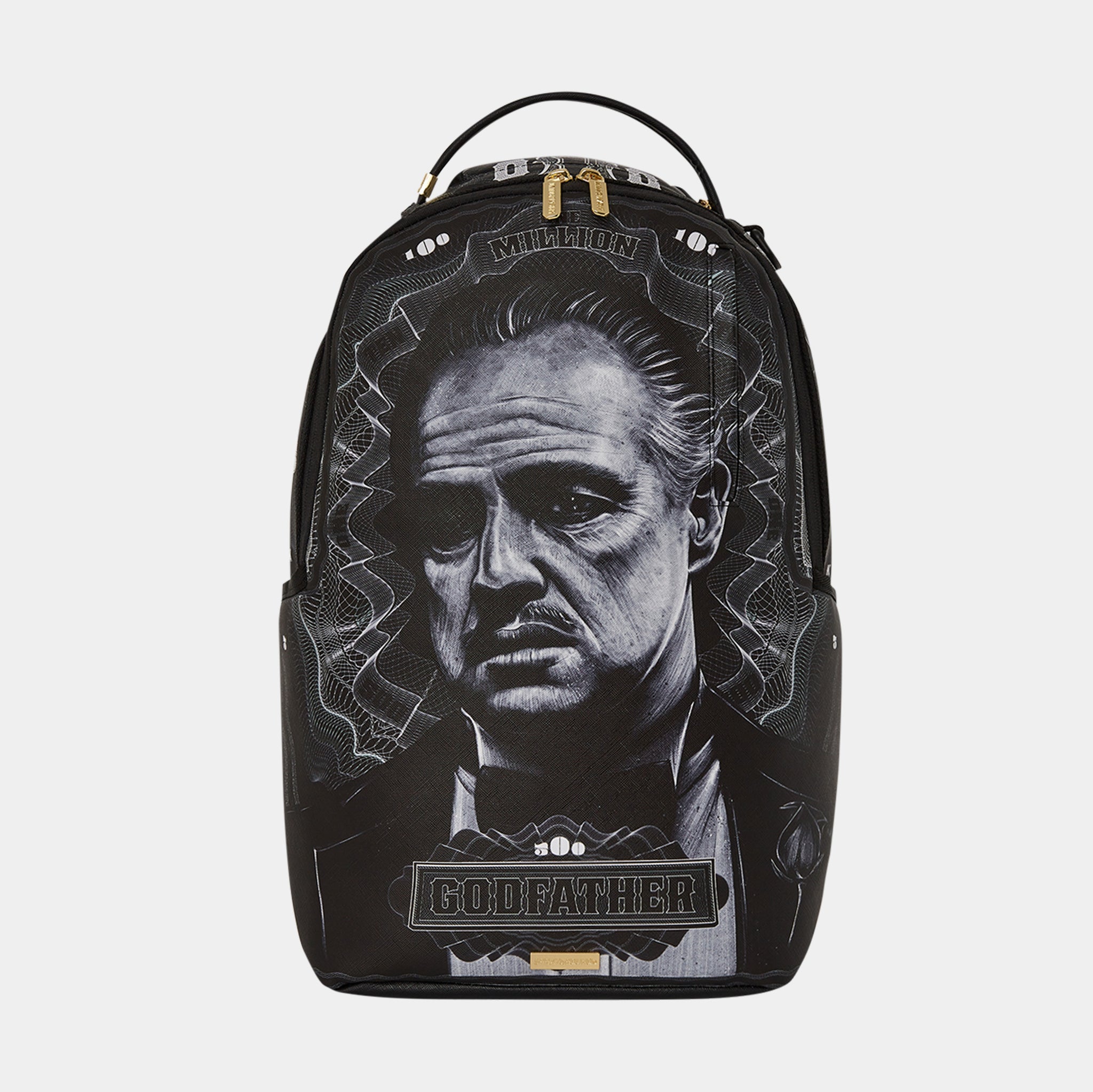 Sprayground Godfather Money Mens Backpack Black Grey 910B6686NSZ – Shoe ...