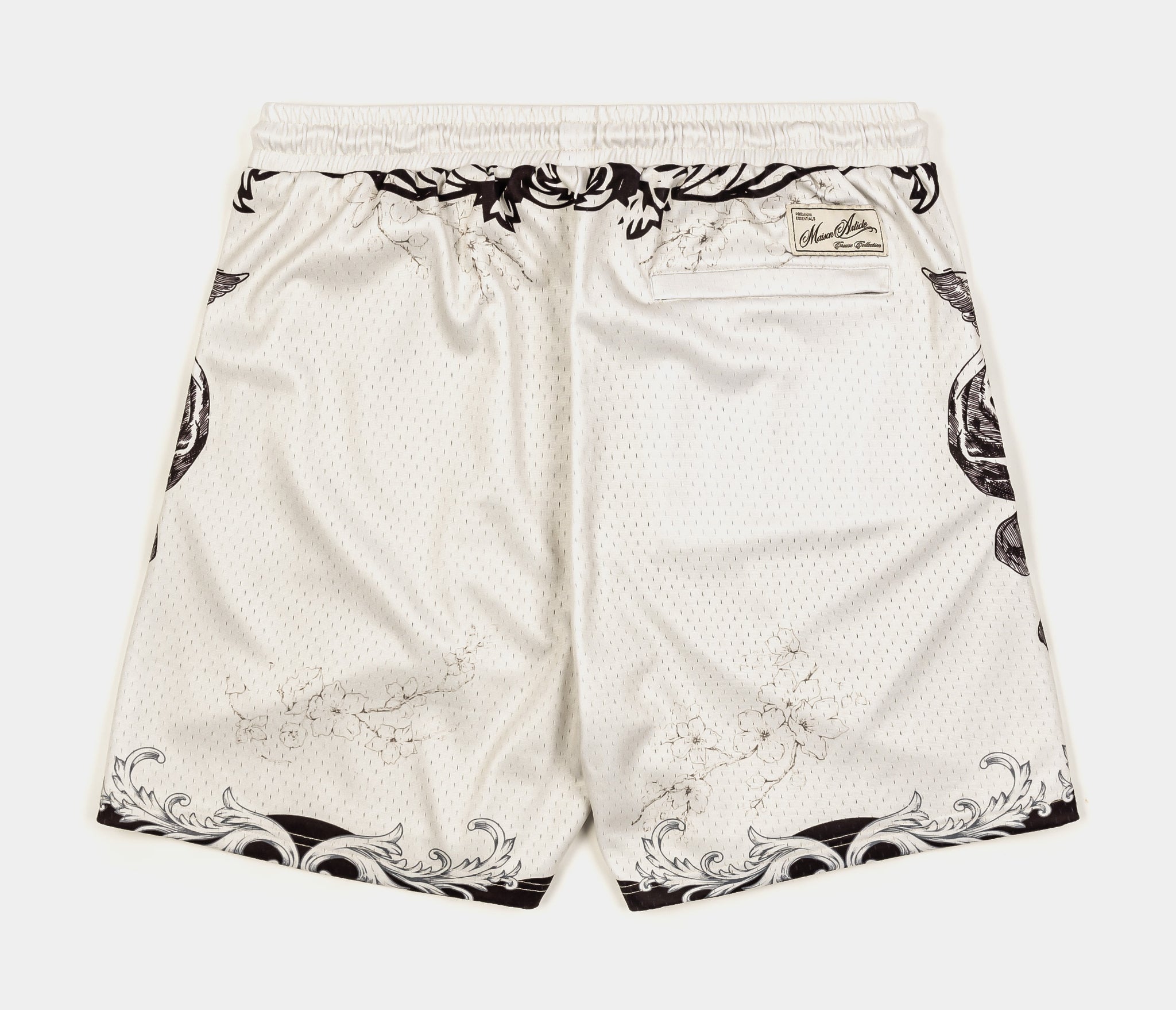 Maison Article Cupid Mesh Mens Shorts Beige Grey Black MAMS415 – Shoe ...