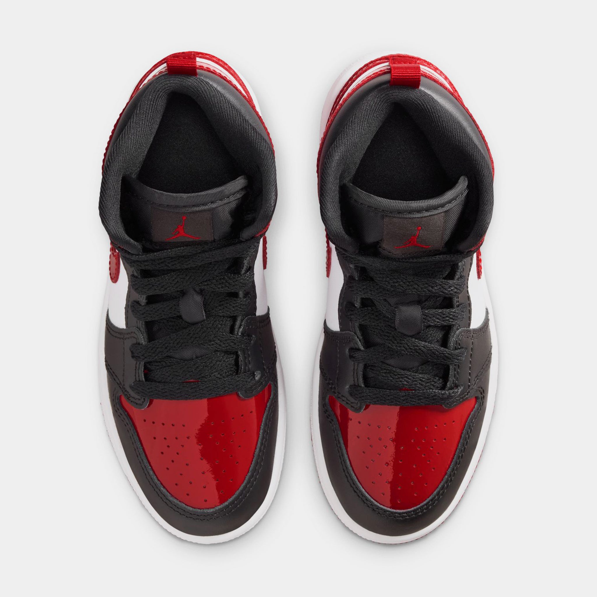 Jordan Air Jordan 1 Mid SE Preschool Lifestyle Shoes Black White ...