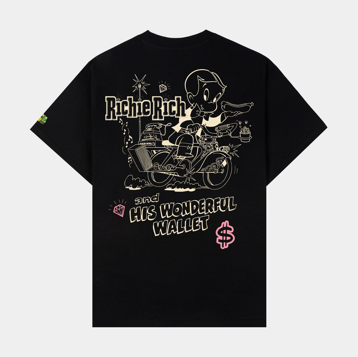 Shoe Palace SP x Richie Rich Wonderful Wallet Mens Short Sleeve Shirt ...
