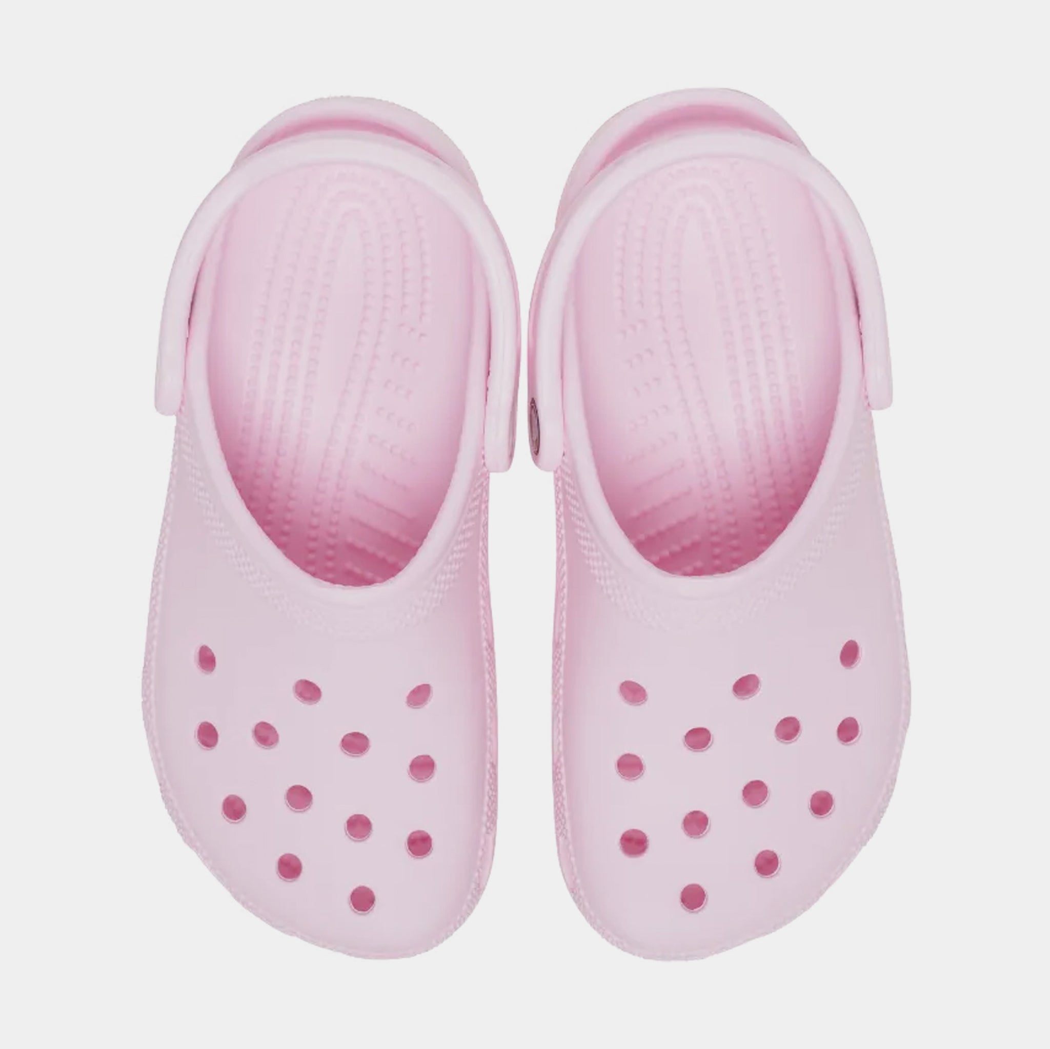 light pink crocs