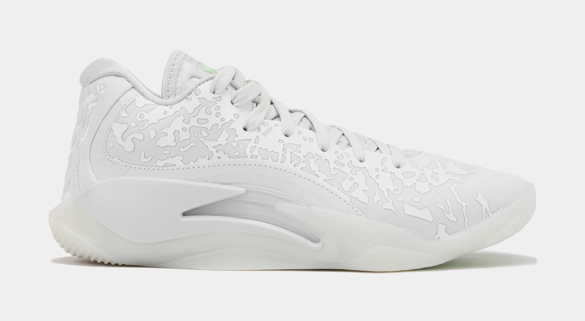Jordan Zion 3 Vapor Green Grade School Basketball Shoes White Vapor ...