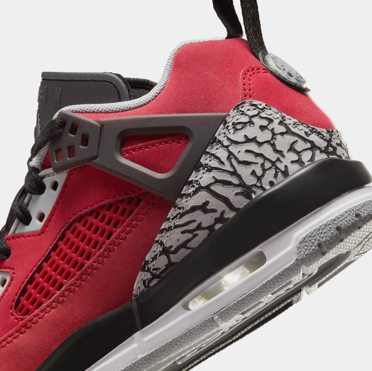 Jordan Spizike Low Toro Grade School Lifestyle Shoes Gym Red Wolf Grey ...