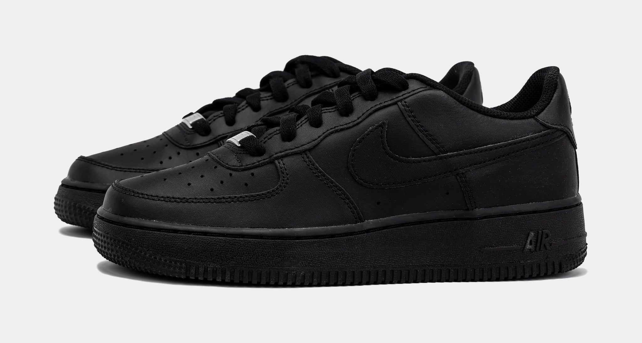 Nike Air Force 1 Low LE Grade School Lifestyle Shoe Black Black DH2920 ...