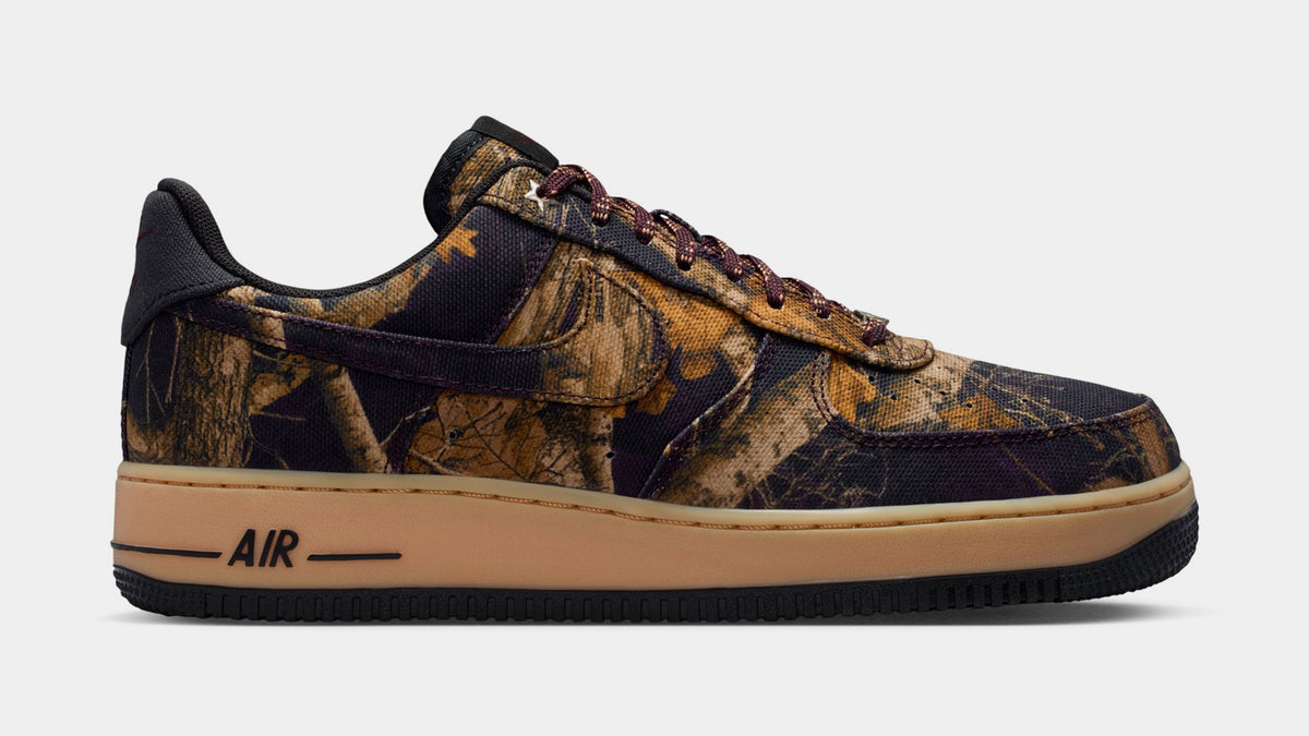 Nike RealTree x Air Force 1 Camo Mens Lifestyle Shoes Multi-Color Gum ...