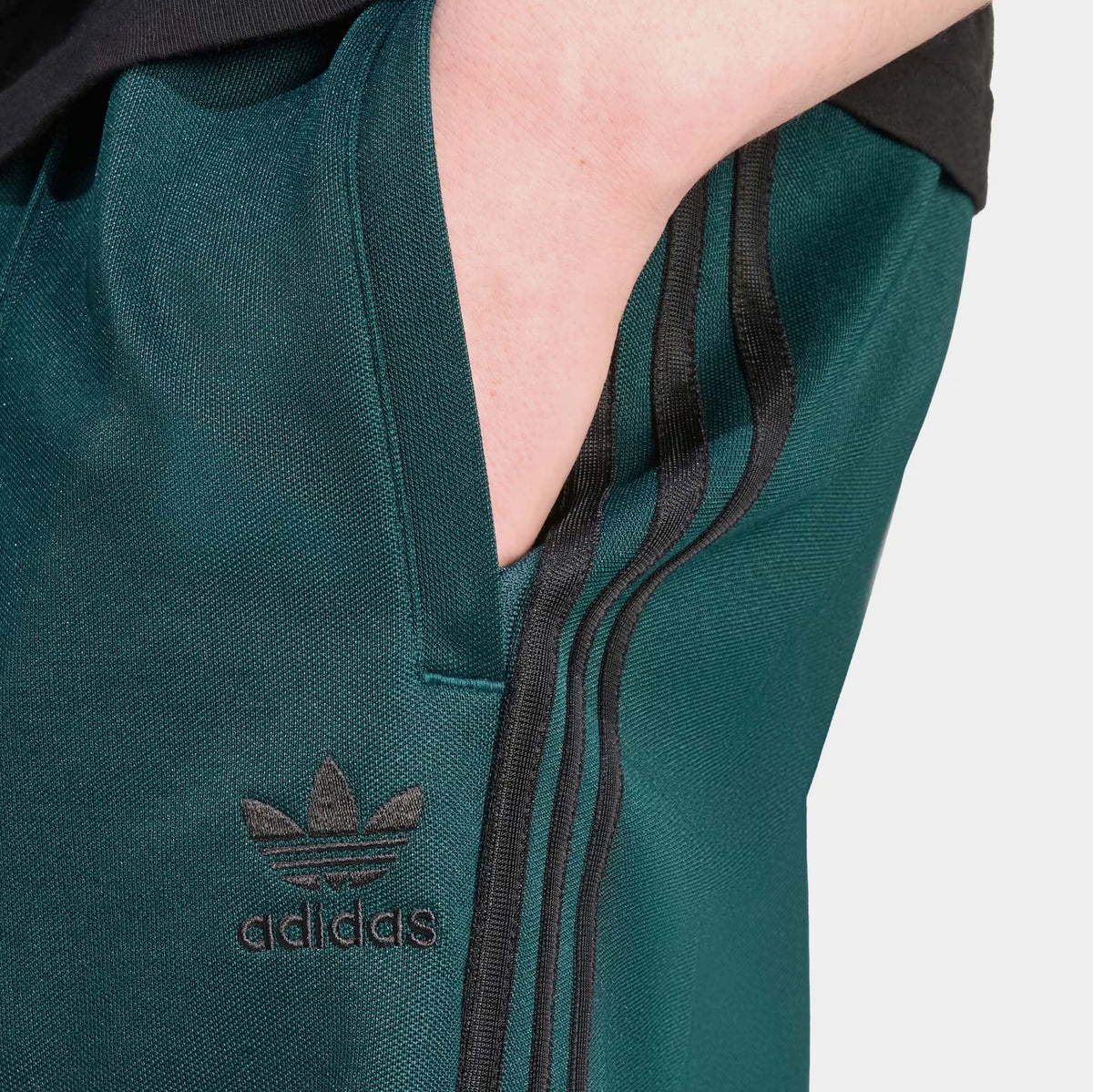 adidas Adicolor Baggy Fit Firebird Track Mens Pants Aurora Ivy Black ...