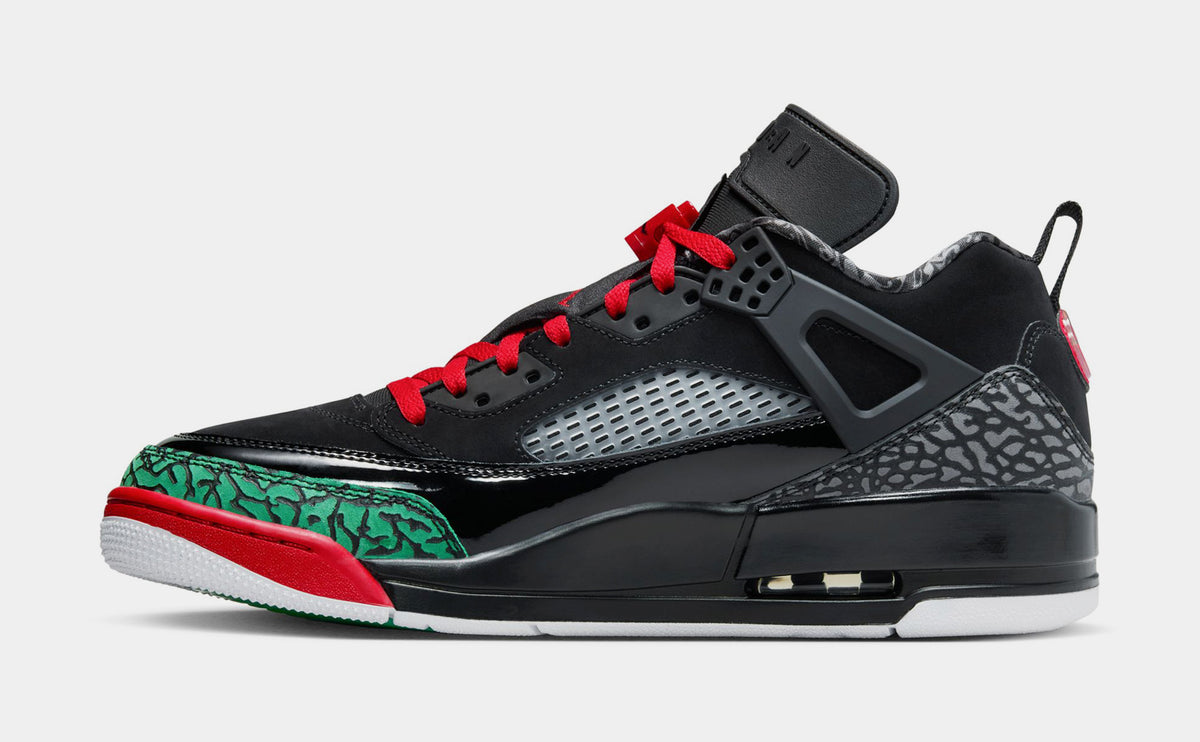 Jordan Spizike Low Mens Lifestyle Shoes Black Classic Green White ...