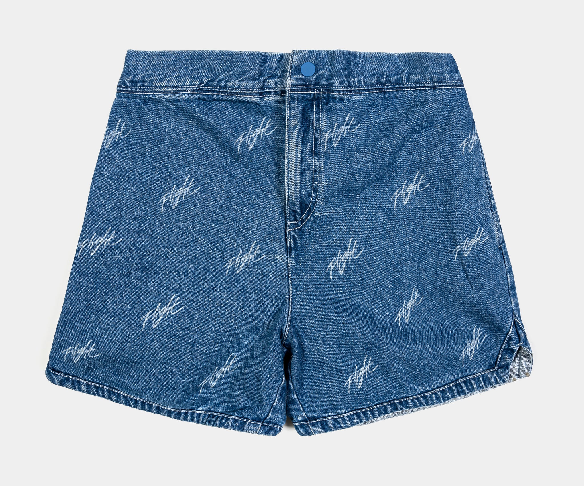 Jordan Flight All Over Print Denim Womens Shorts Blue FN5689-453 – Shoe ...