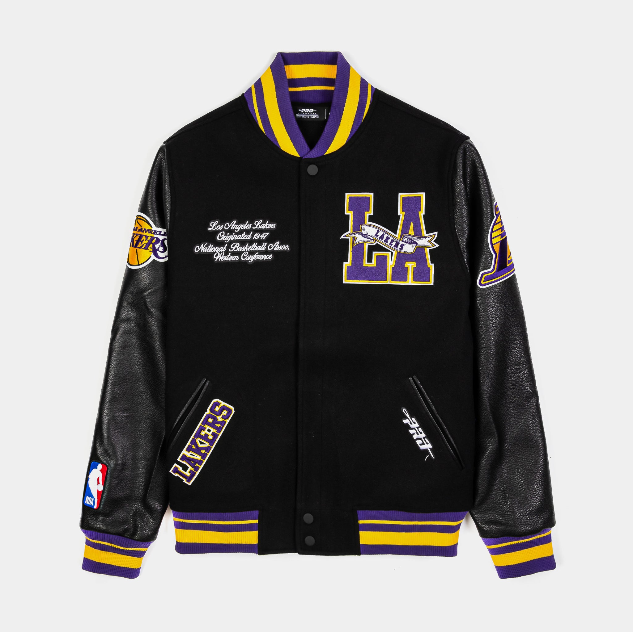 lakers baseball jacket