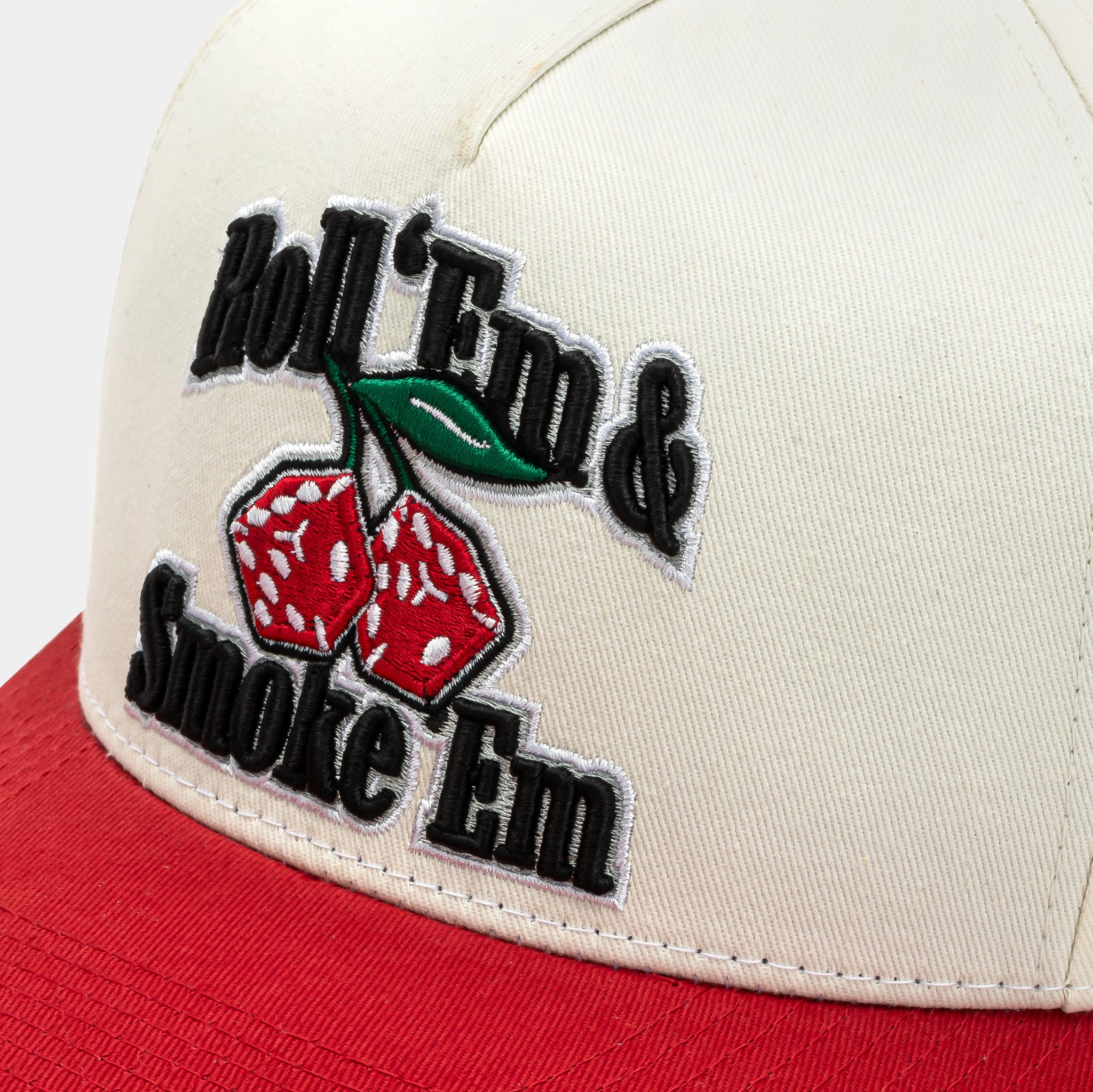 Field Grade Roll Em Smoke Em Trucker Mens Hat Beige Red 1005707 – Shoe ...