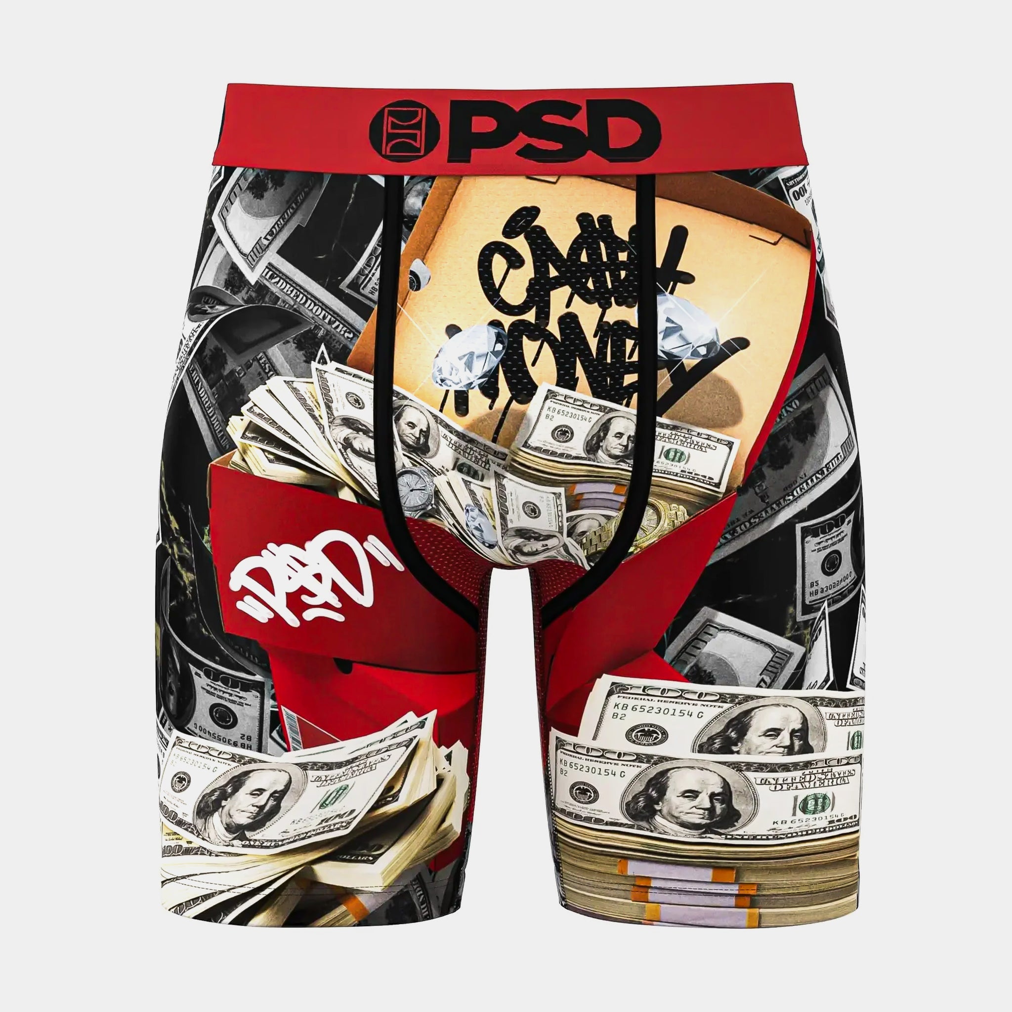 Psd Stash Box Mens Boxers Black Red 424180045 – Shoe Palace