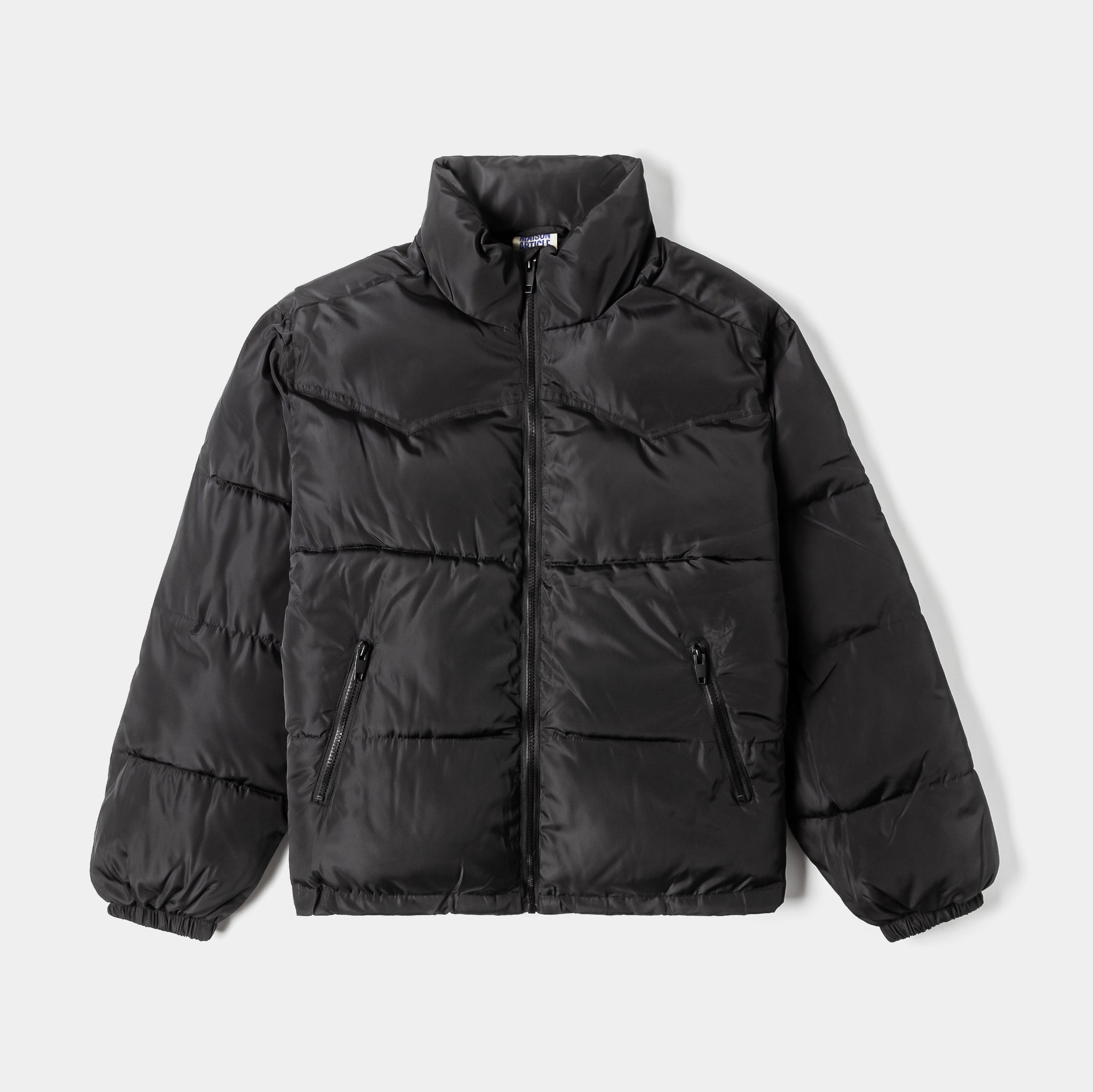 Maison Article Western Puffer Mens Jacket Black MAPF101 – Shoe Palace
