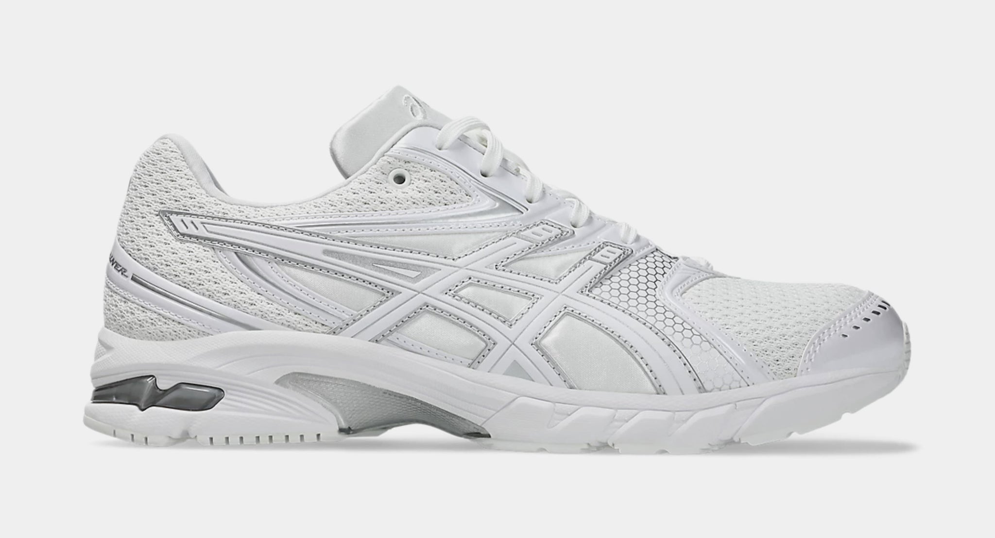 ASICS Gel DS Trainer 14 Mens Running Shoes White Pure Silver 1203A608 ...