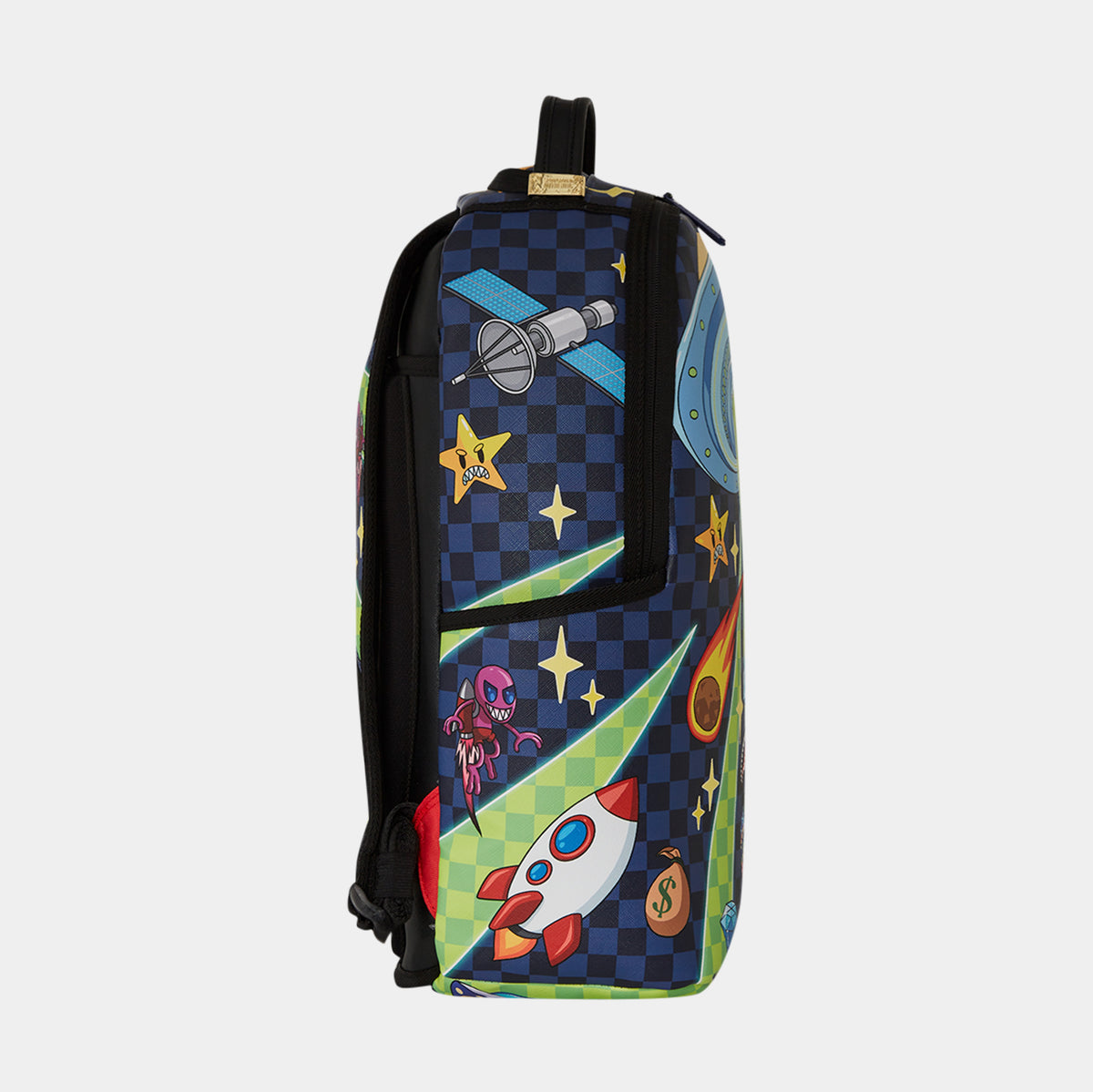 Sprayground Space Warped Mens Backpack Blue Green 910B6715NSZ – Shoe Palace