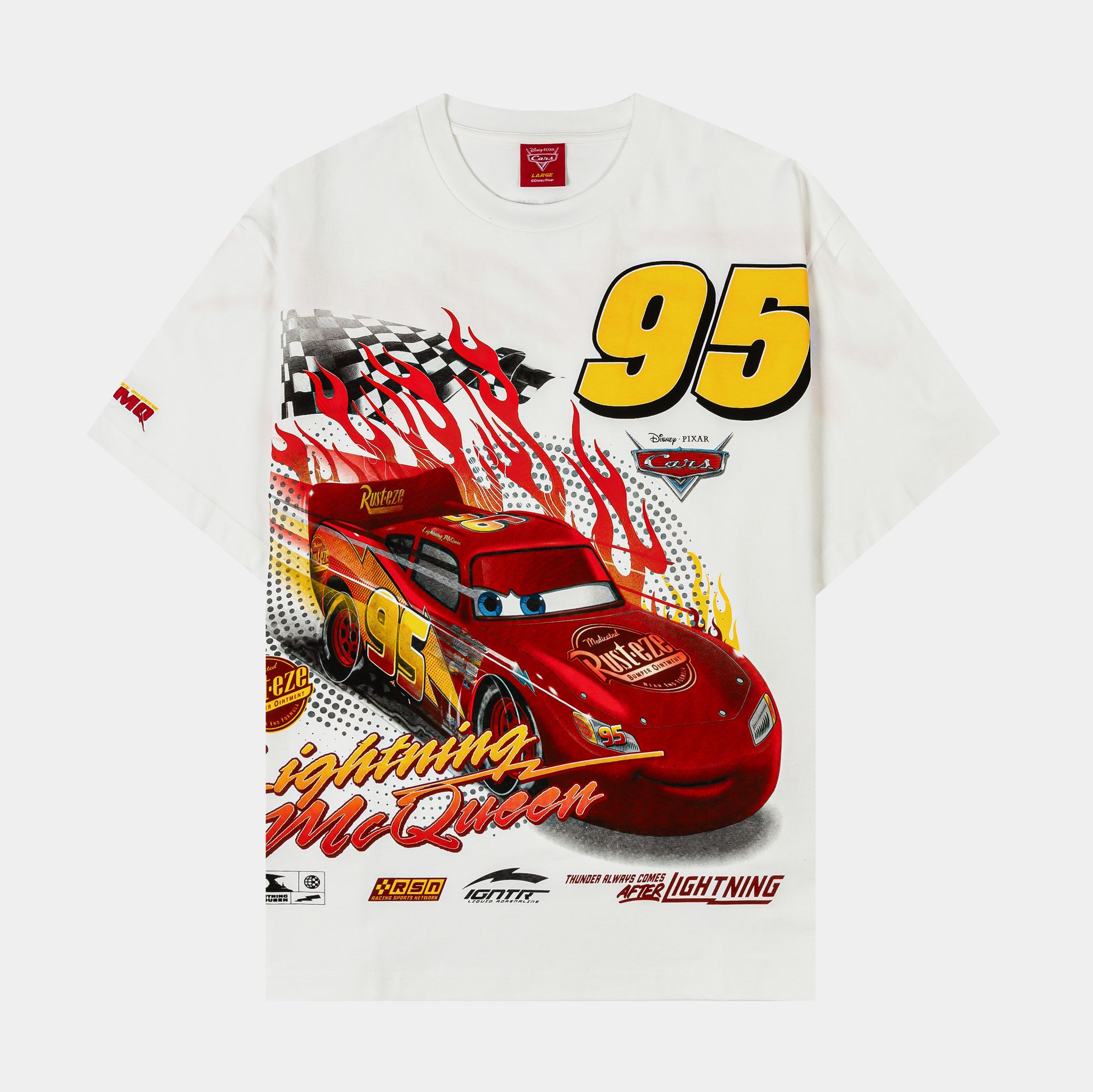 Shoe Palace Disney Pixar Cars By Shoe Palace Racing Mens Short Sleeve ...