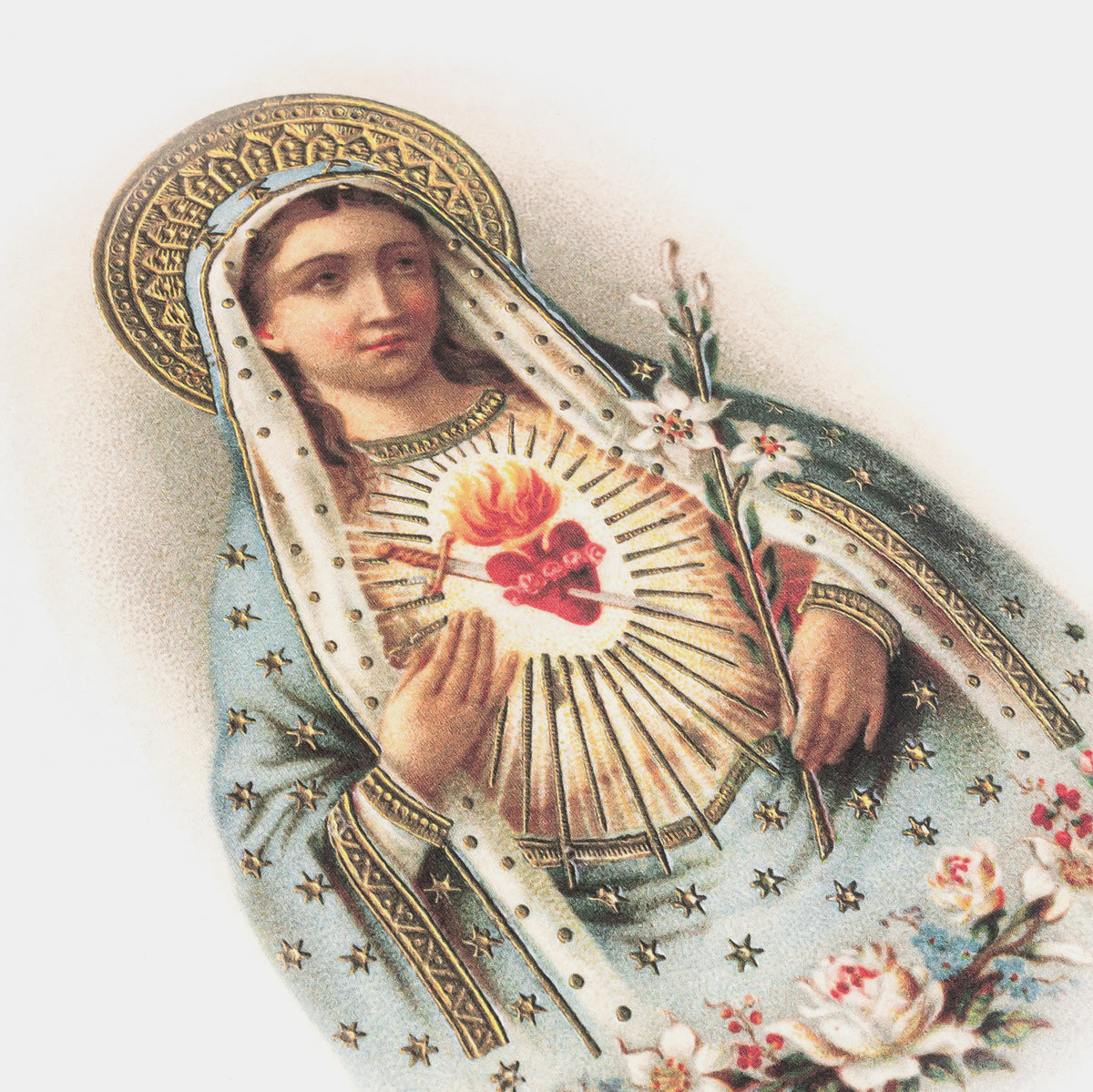 CTHDRL The Sacred Heart Mens Short Sleeve Shirt White Red MARCS206 ...